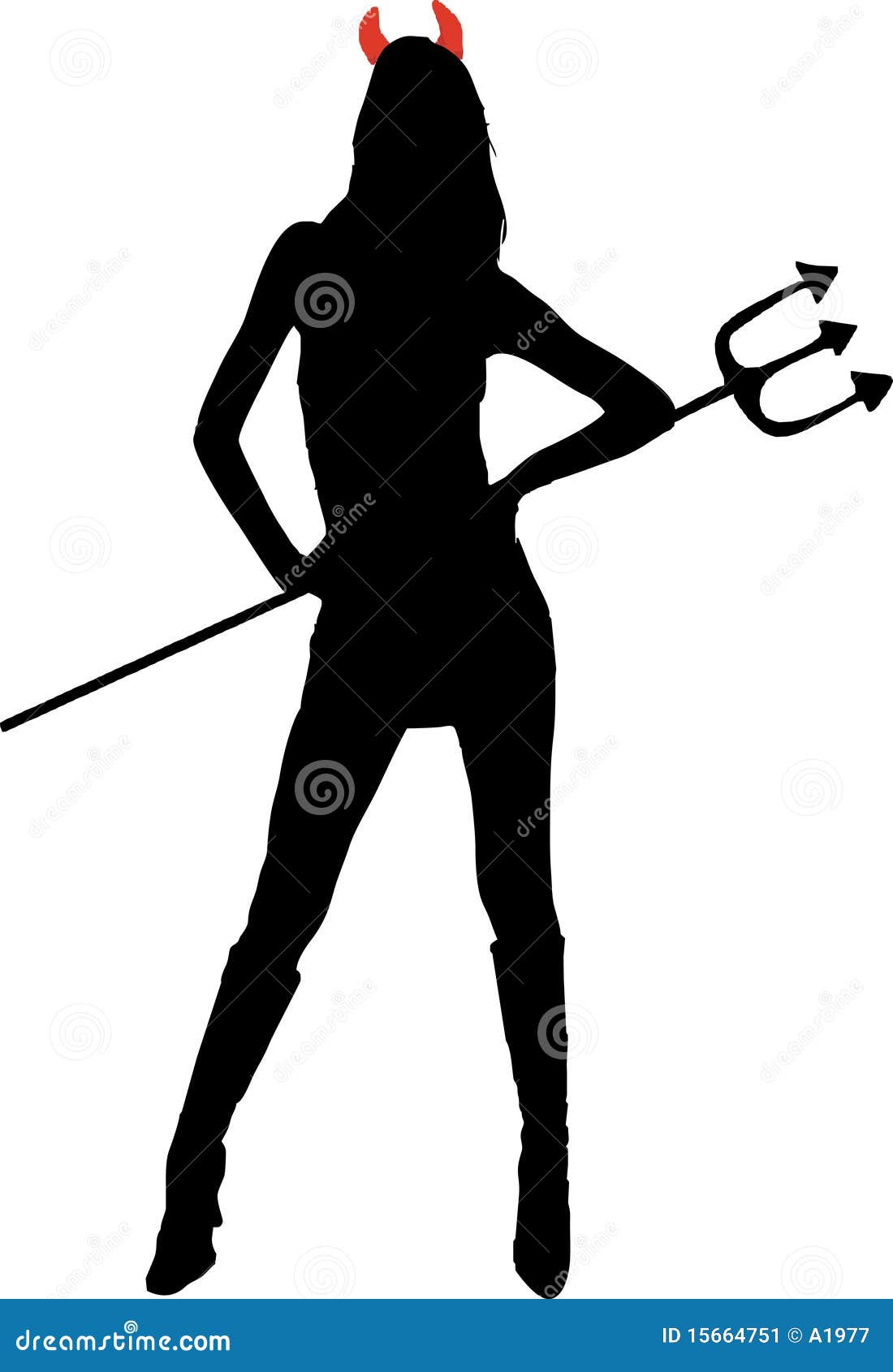 She Devil Silhouette