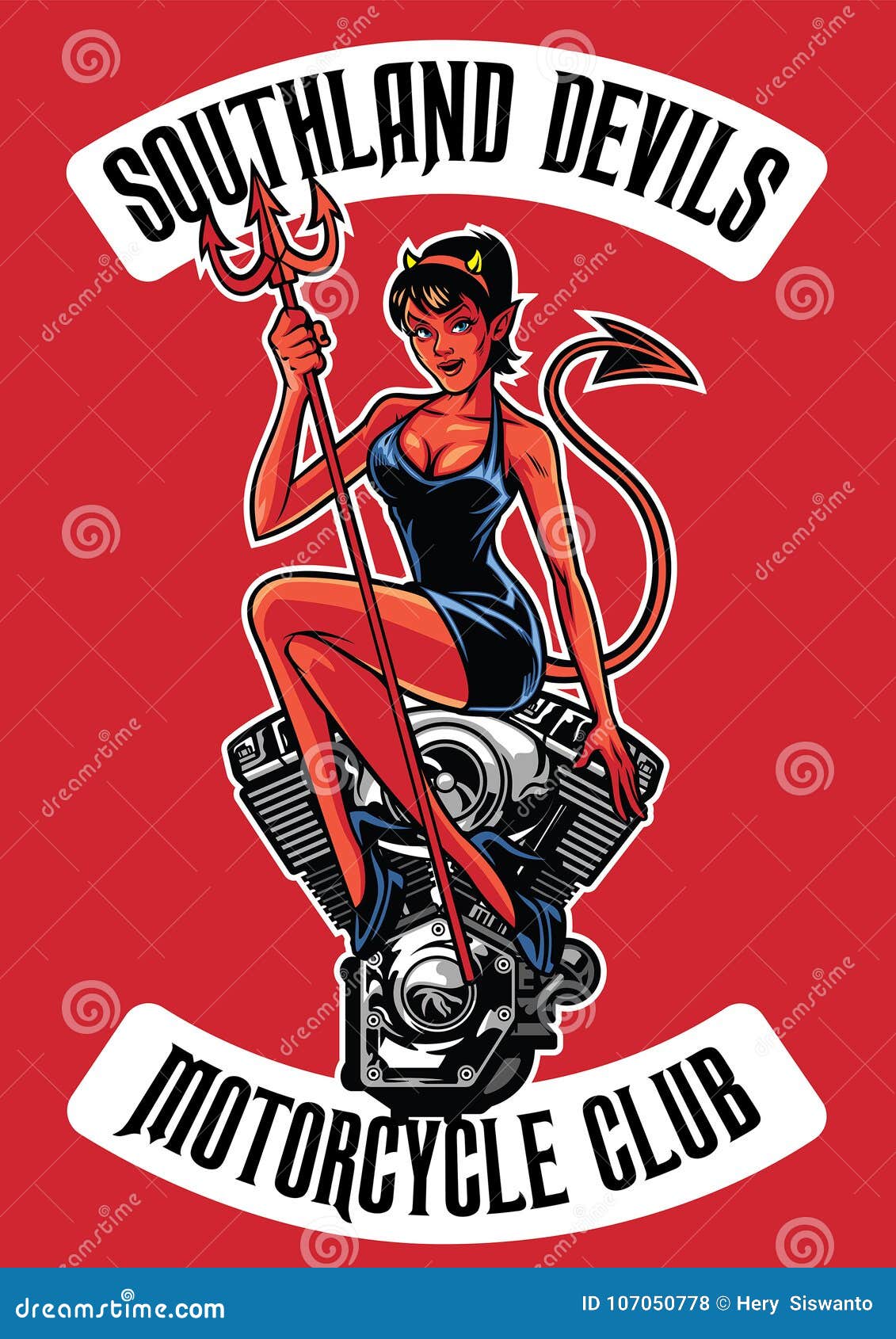 Motorcycle Engine, V-twin Motor Vector Object | CartoonDealer.com ...