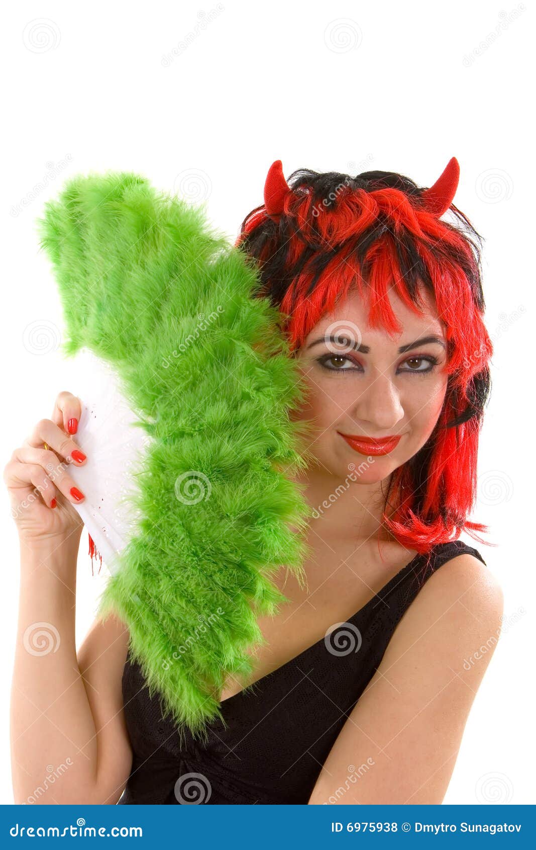 Devil woman stock photo. Image of hell, lifestyles, danger - 6975938