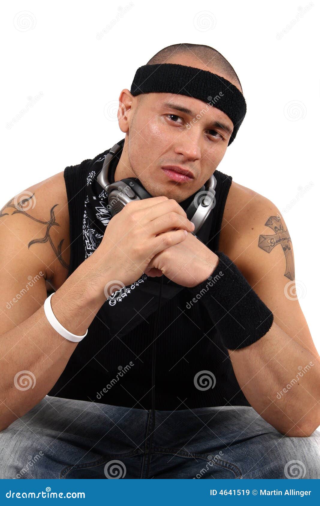 Dj stock image. Image of club, music, beat, biceps, grunge - 4641519