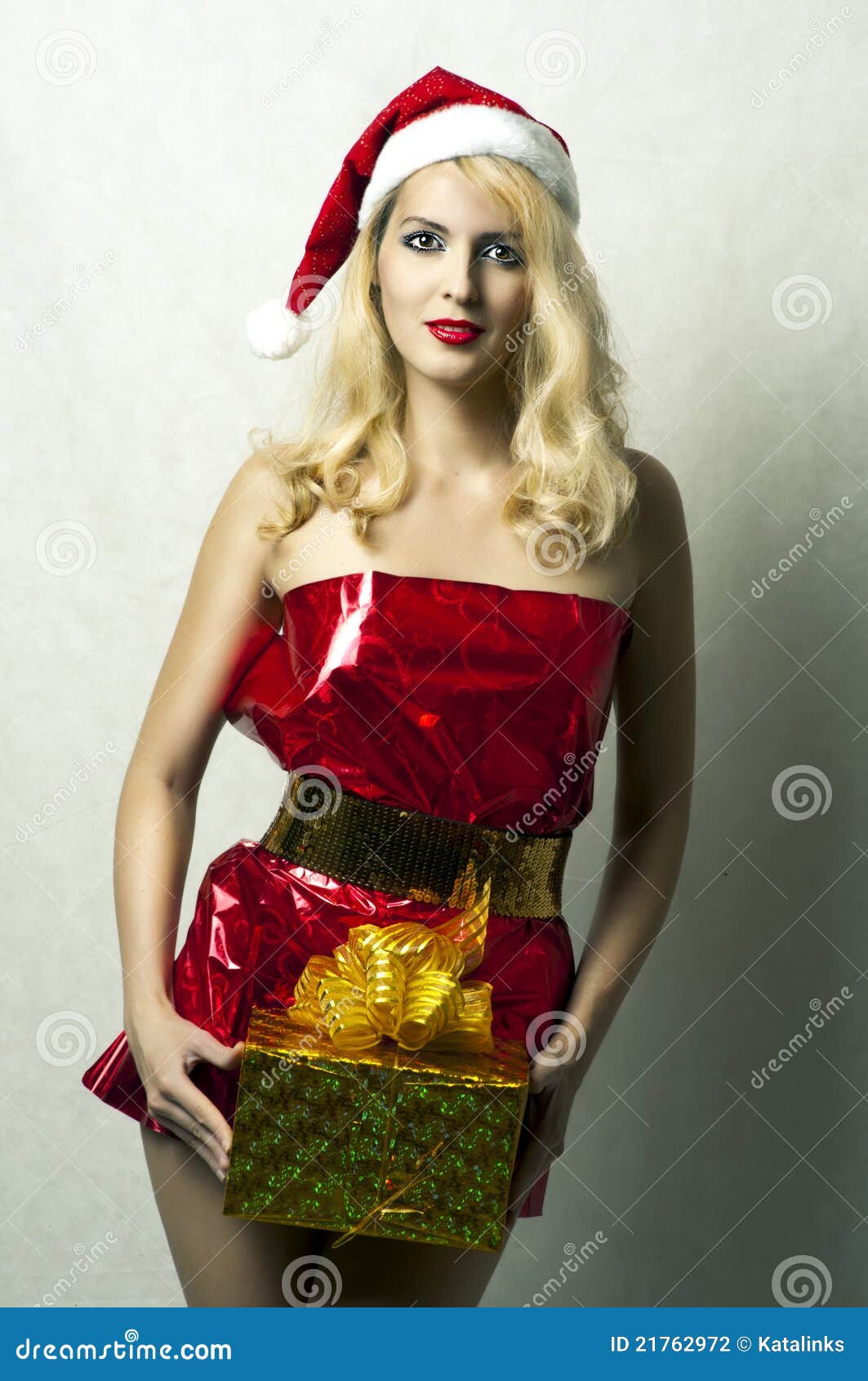 Female model santa claus stock photo. Image of costume - 21762972