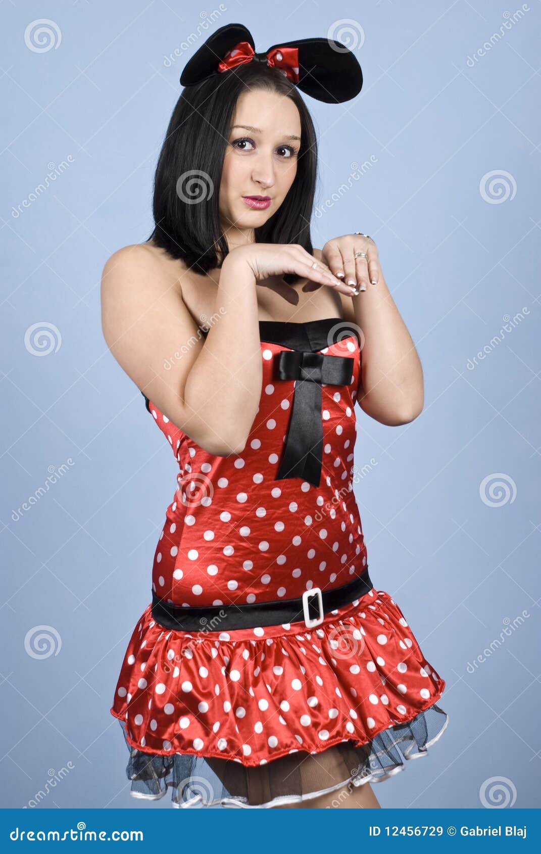 Female In Mouse Outfit Royalty-Free Stock Photo | CartoonDealer.com ...