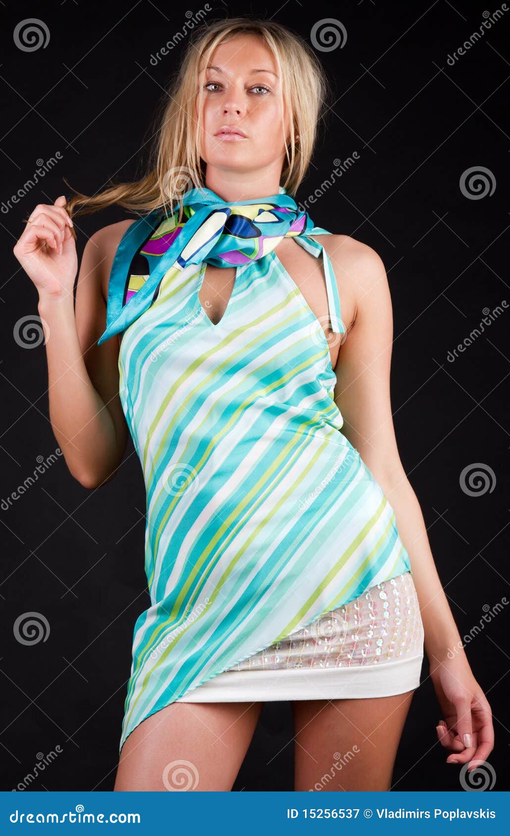 Girl is posing stock image. Image of bosom, body, flirty - 15256537