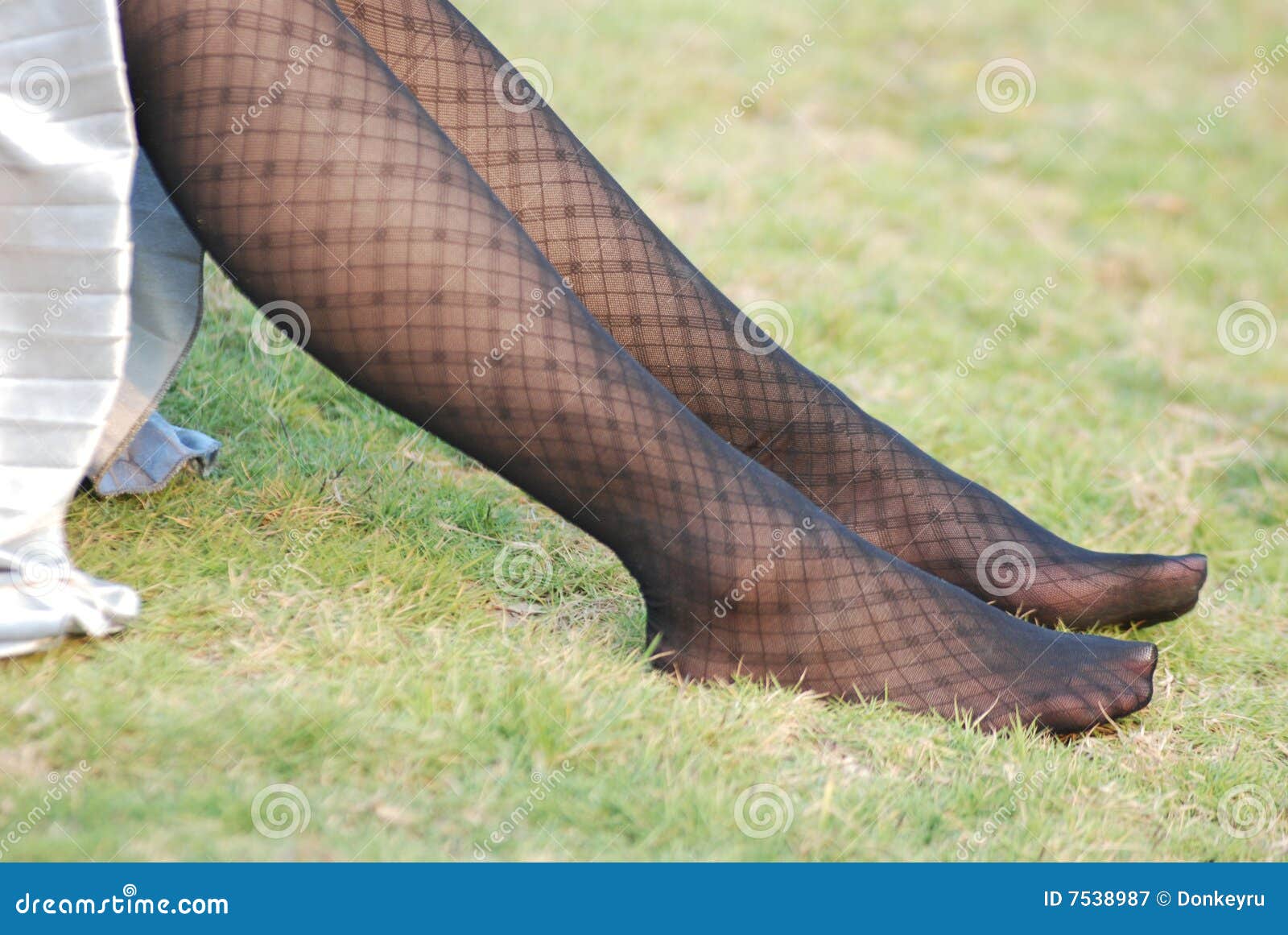 The leg of young lady stock image. Image of relaxation - 7538987
