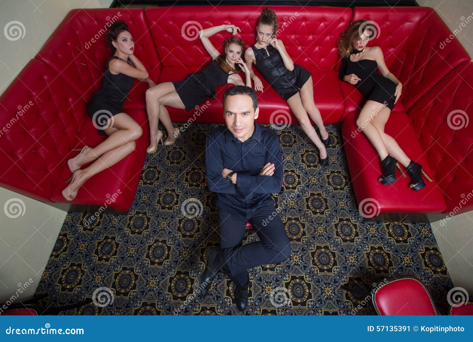 Lovelace Man Surrounded By Hot Women Wanting Stock Photography ... Lovelace Man Surrounded By Hot Women Wanting Stock Photography ...