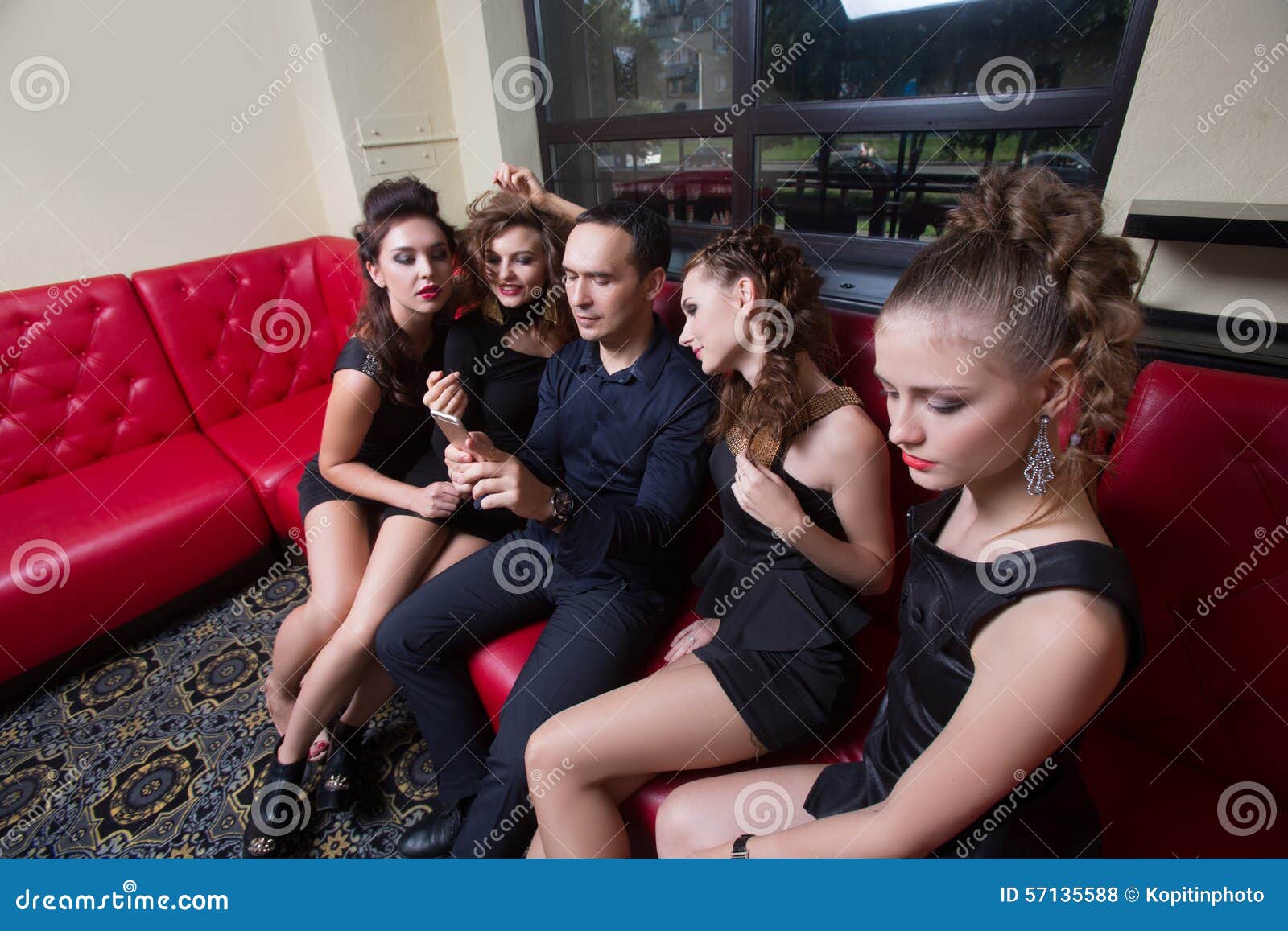 Lovelace Man Surrounded By Hot Women Wanting Royalty-Free Stock Image ... Lovelace Man Surrounded By Hot Women Wanting Royalty-Free Stock Image ...