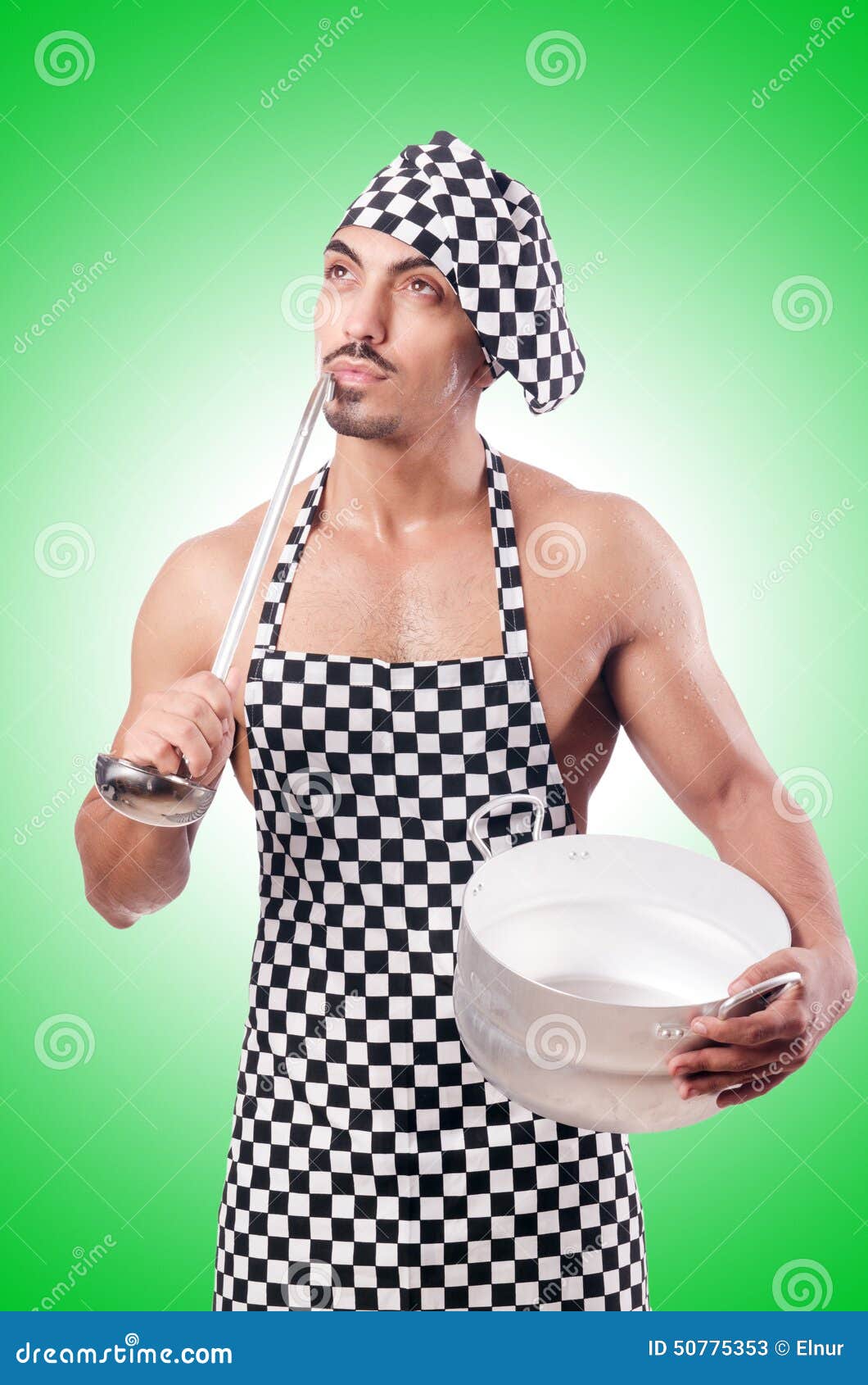 Male cook stock image. Image of apron, preparation, lifestyle - 50775353