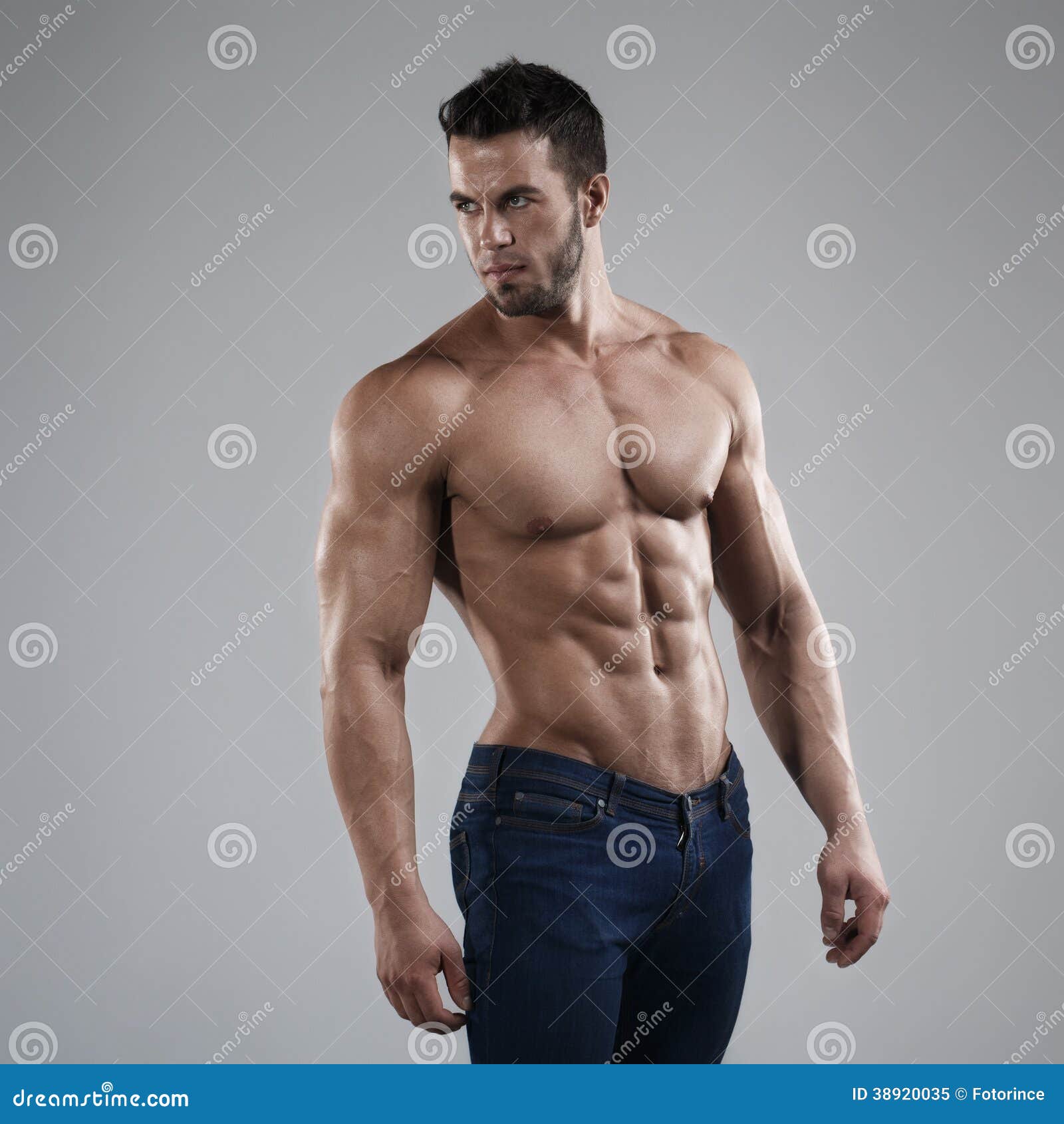 Man in studio stock image. Image of fashionable, model - 38920035