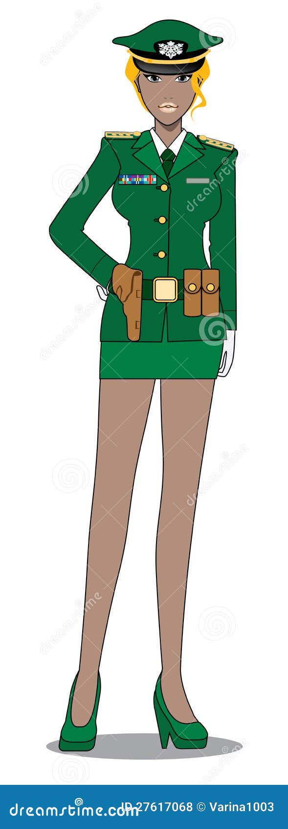 Cartoon Militia Vector Illustration | CartoonDealer.com #27586470