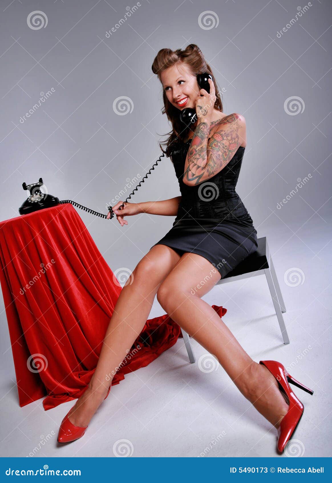 Sexy Pin Up Girl Stock Photos - Image: 5490173