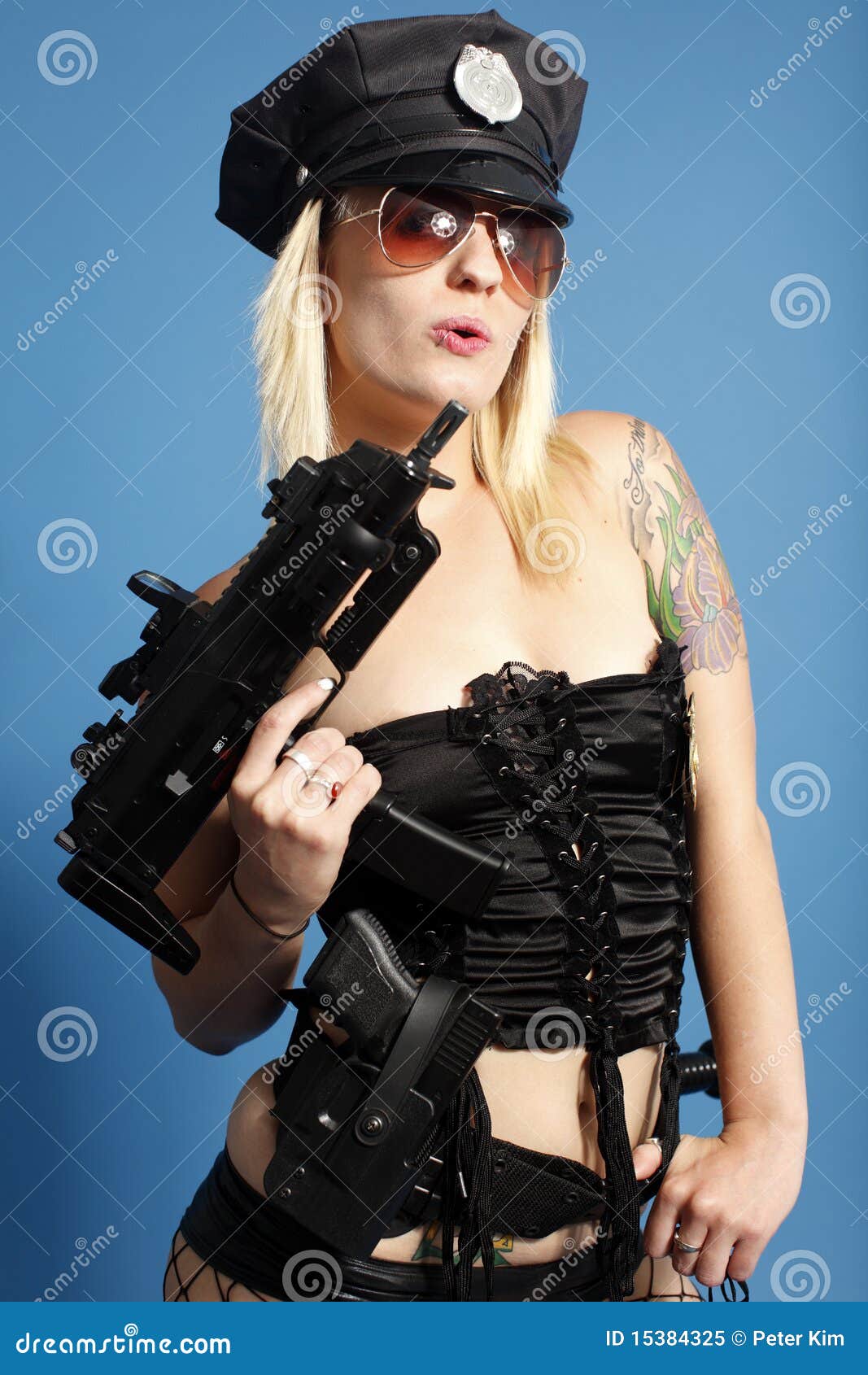 Sexy Politieman Stock Afbeelding Image Of Borrels Ambtenaar 15384325