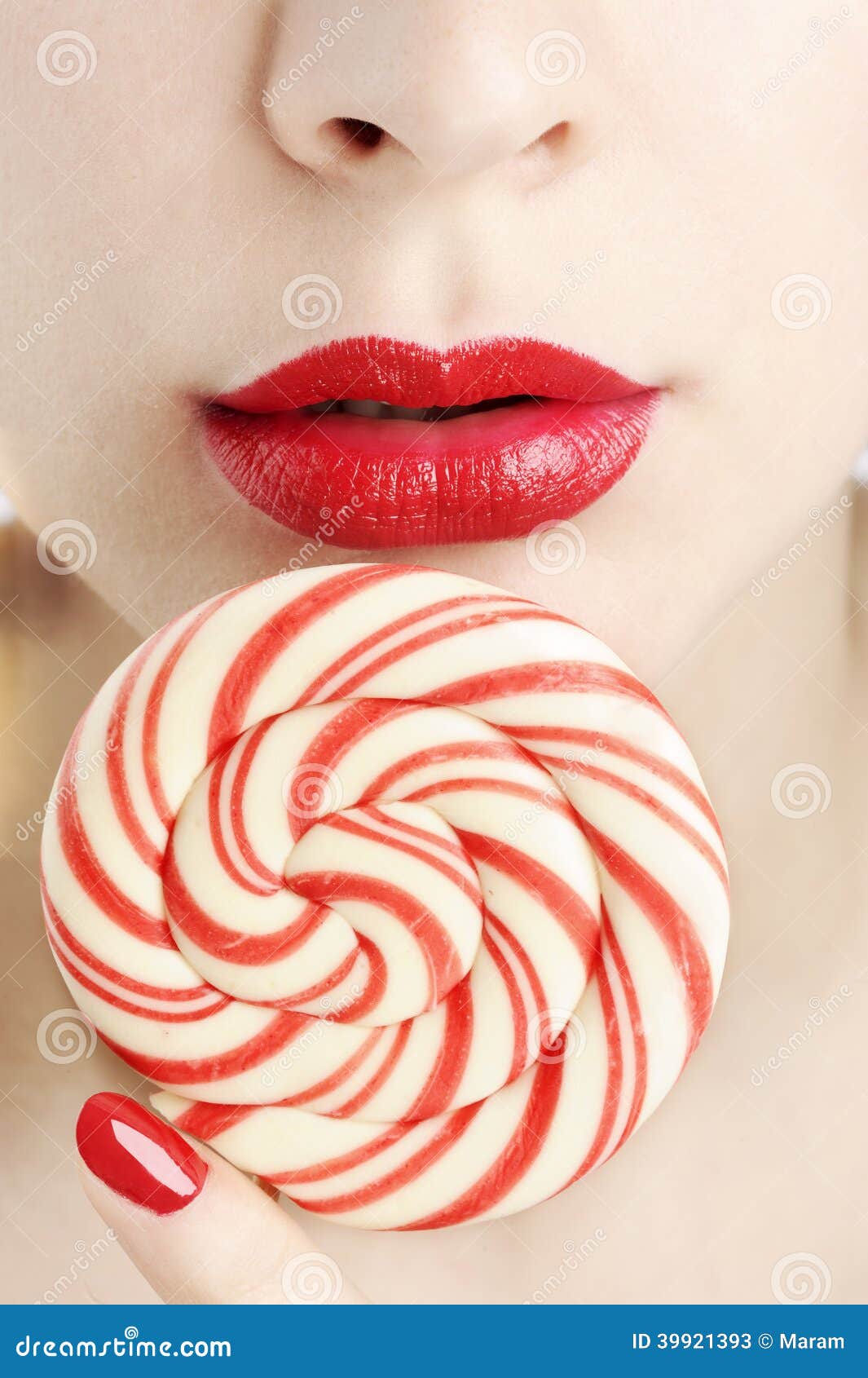 Sexy Red Lips Lollipop Stock Photos - 1,323 Images