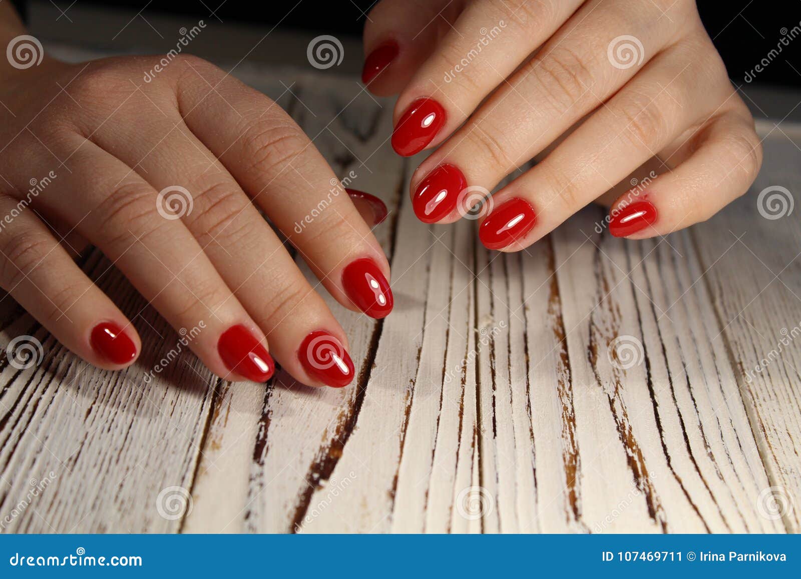 Red manicure stock image. Image of female, erotic, chili - 107469711