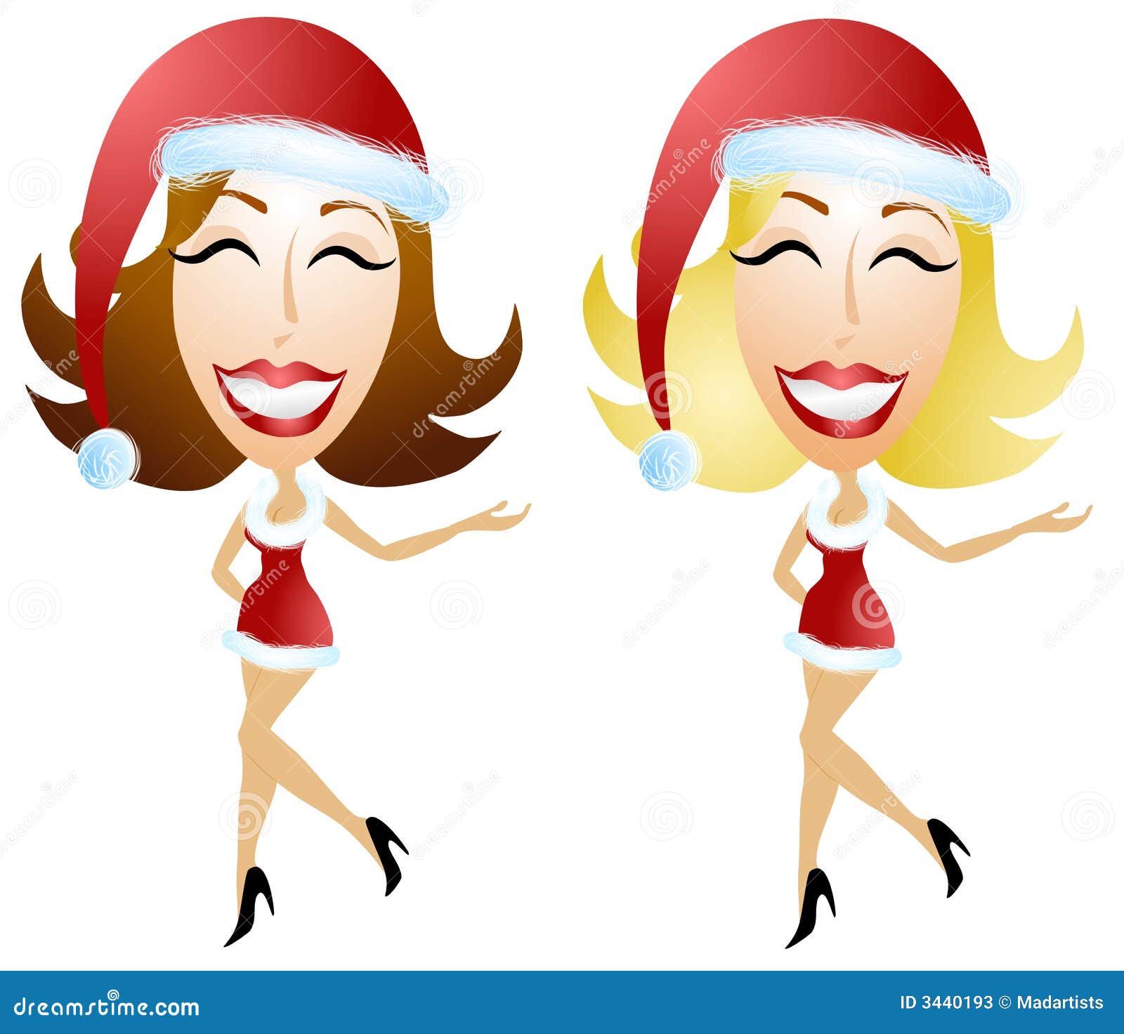 Santa s Christmas Helper stock illustration. Illustration of ...