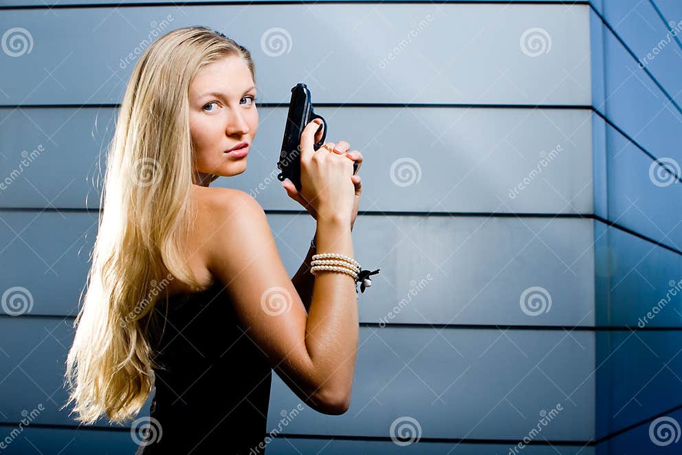 Secret agent stock photo. Image of beautiful, model, dress - 11006372