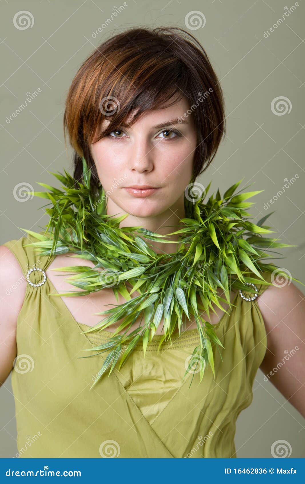 Short Hair Brunette Girl Telegraph