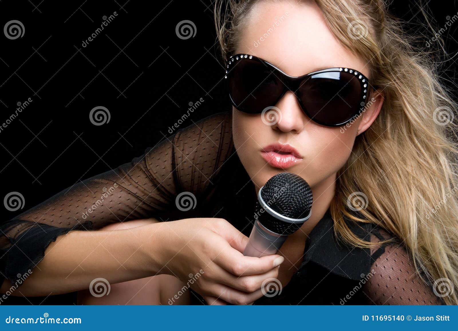 Singer stock photo. Image of star, music, model, person - 11695140
