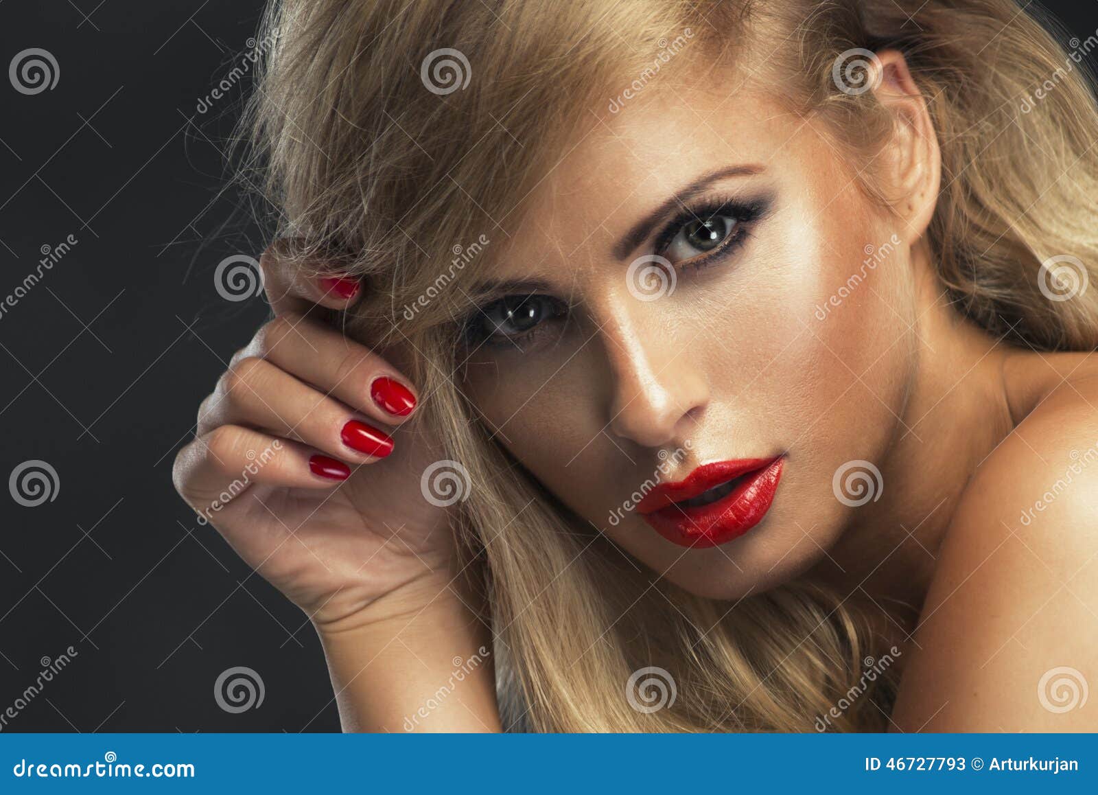 Strict woman stock image. Image of black, attractive - 46727793