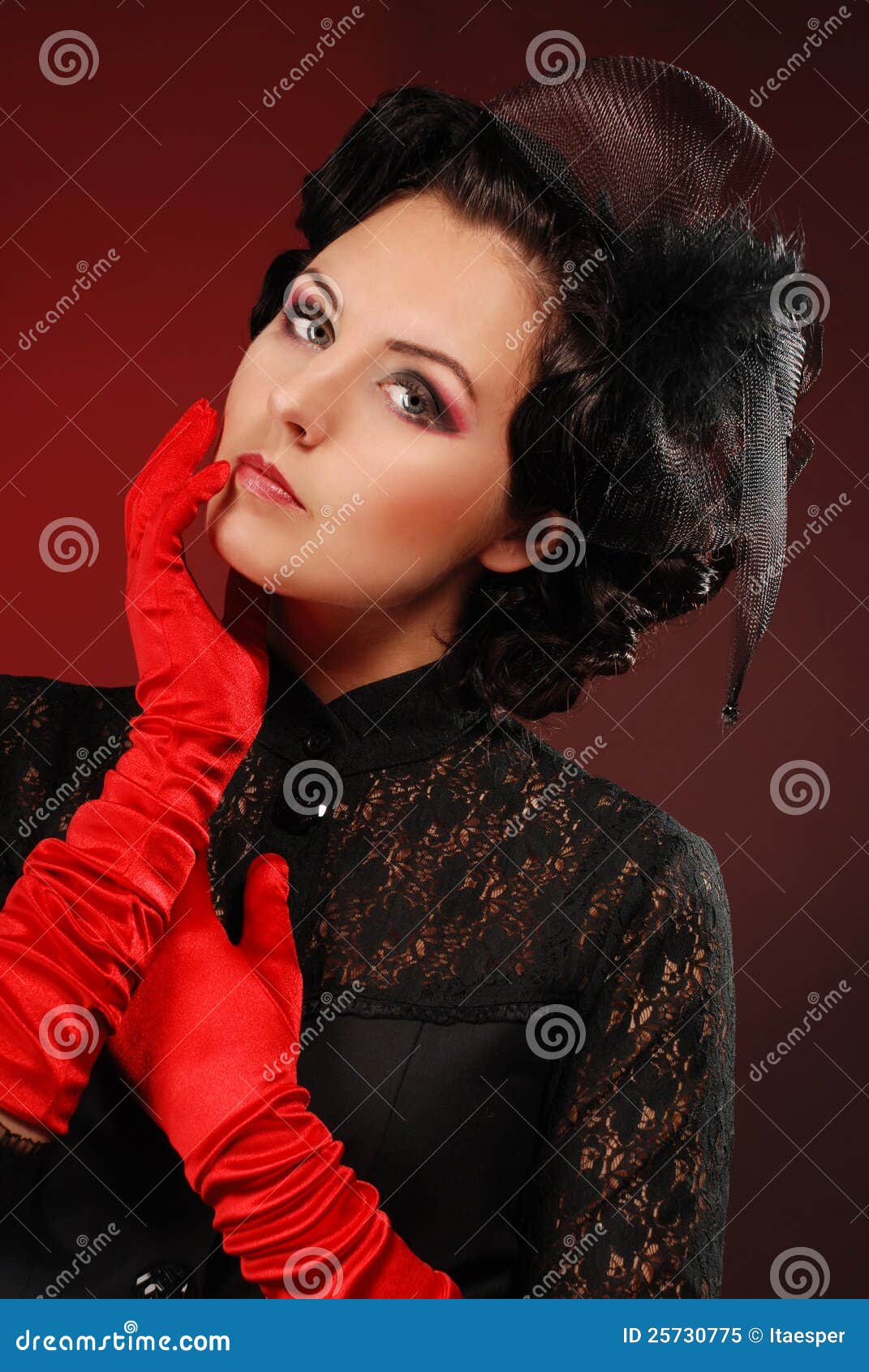 Vamp Woman Royalty Free Stock Photo - Image: 25730775