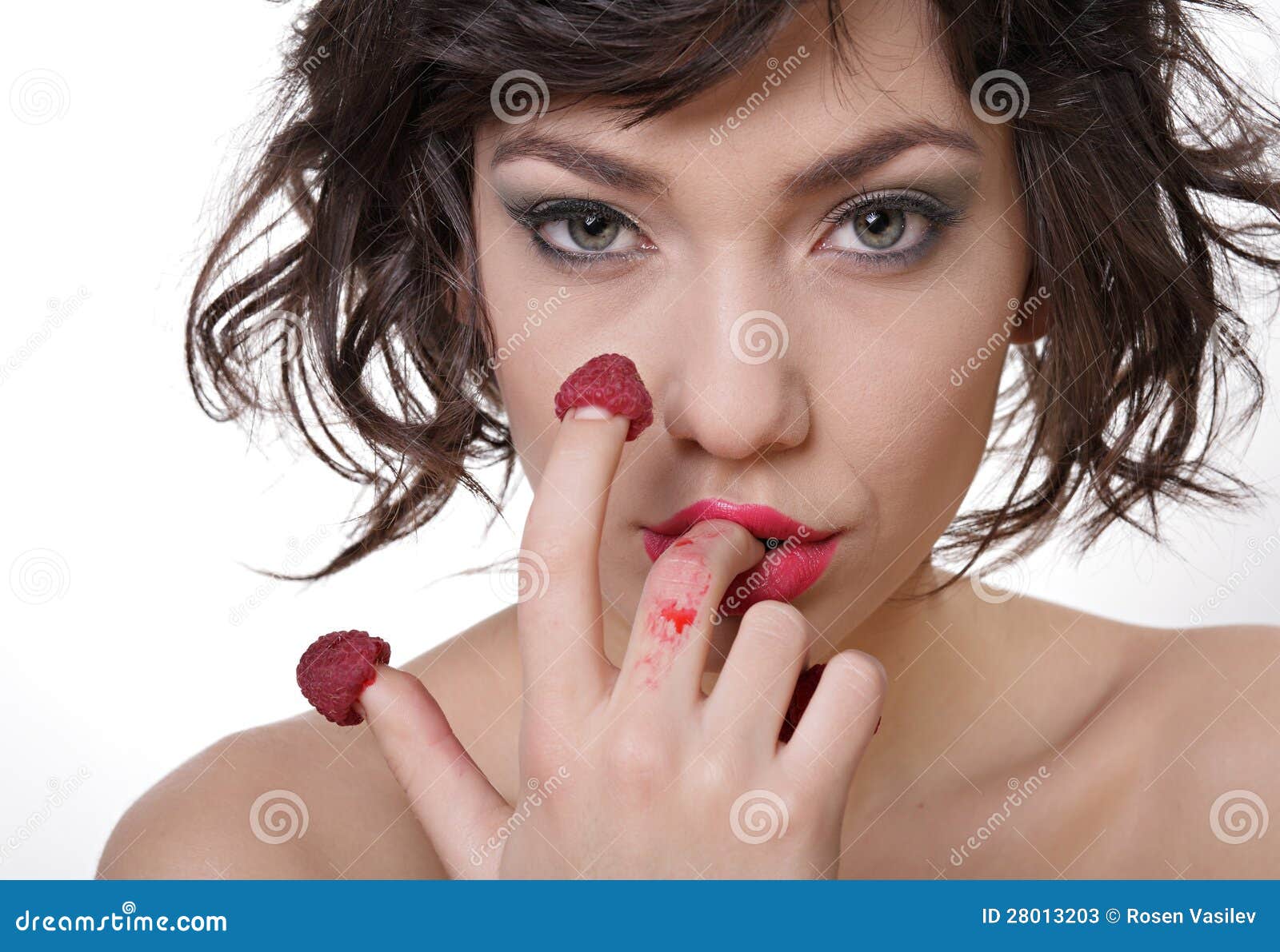 2,490 Woman Eating Raspberry Stock Photos - Free & Royalty-Free Stock ...