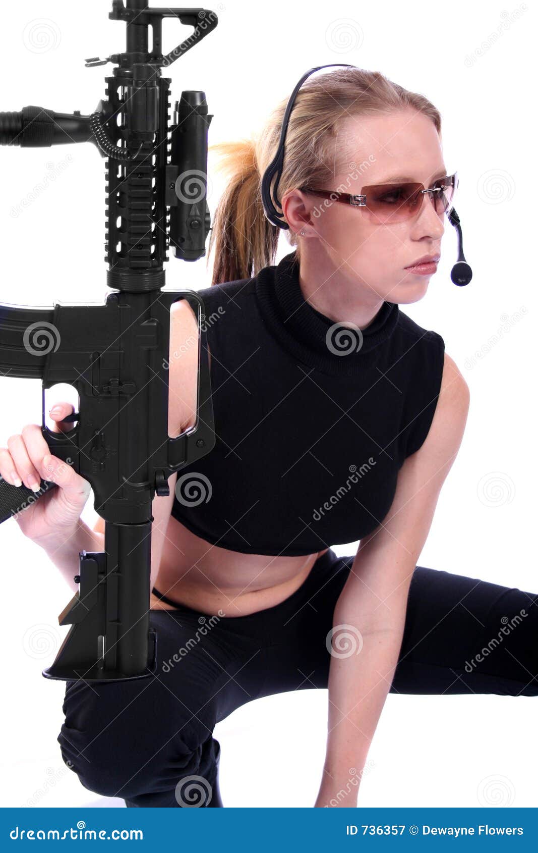 Female Assassin Gun