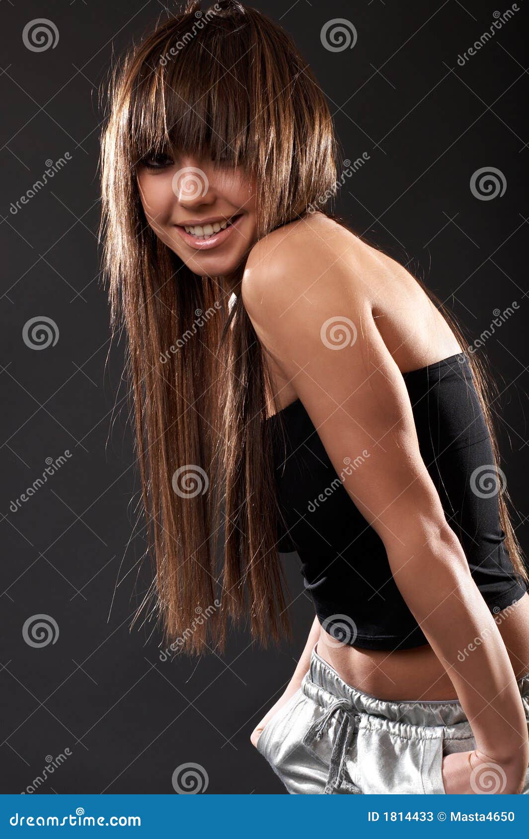 Woman in studio stock image. Image of fresh, healthy, care - 1814433