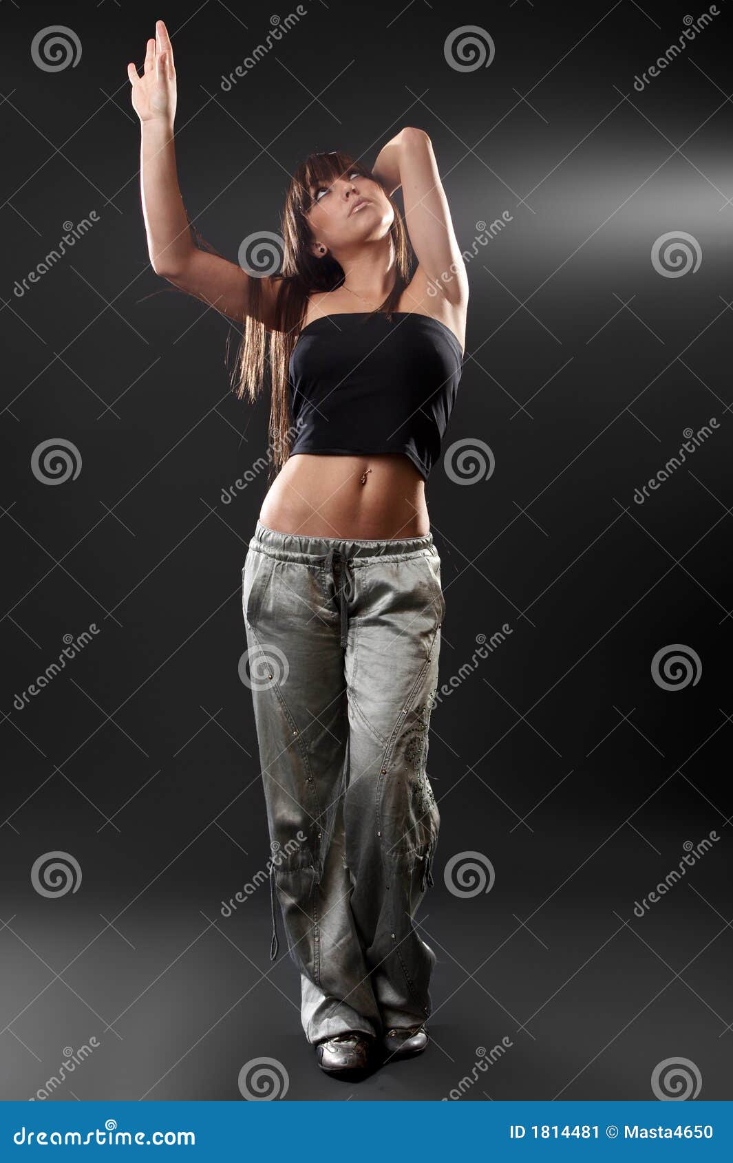 Woman in studio stock image. Image of advertising, fashion - 1814481