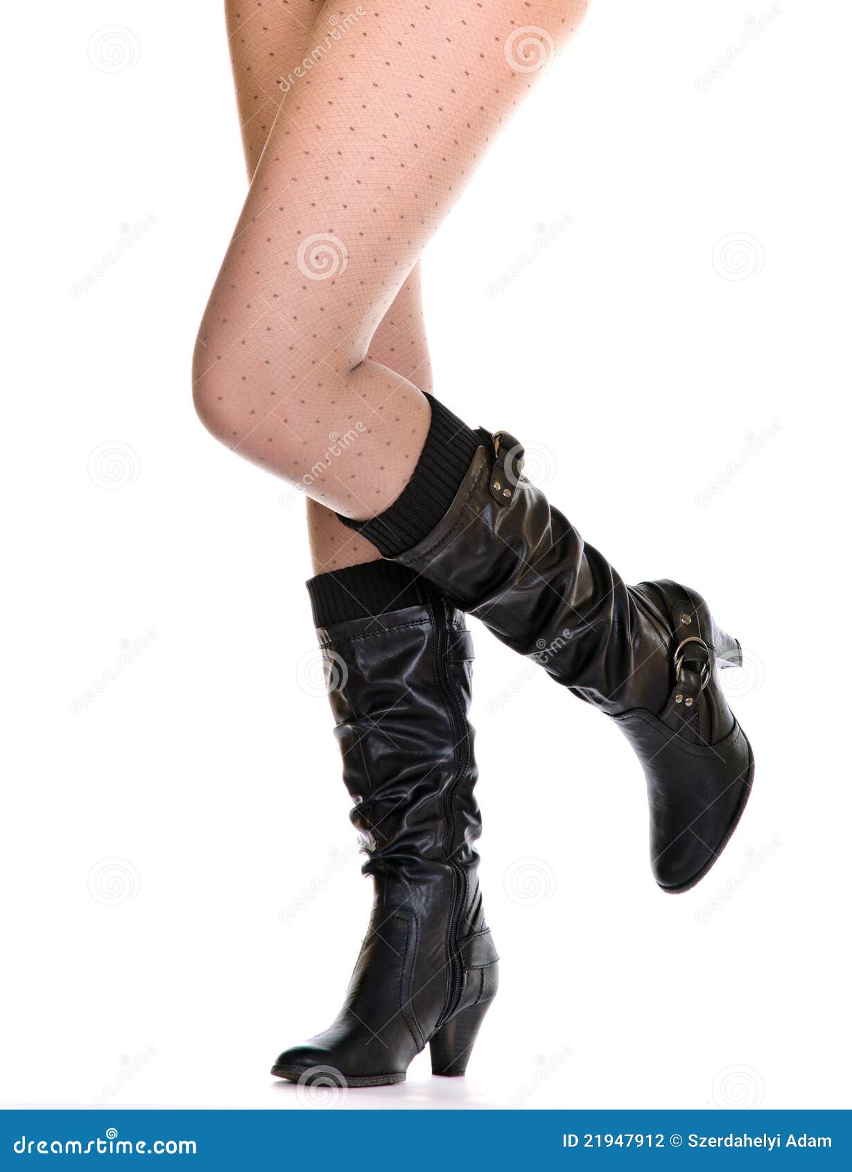 Women legs with boot stock photo. Image of horizontal - 21947912