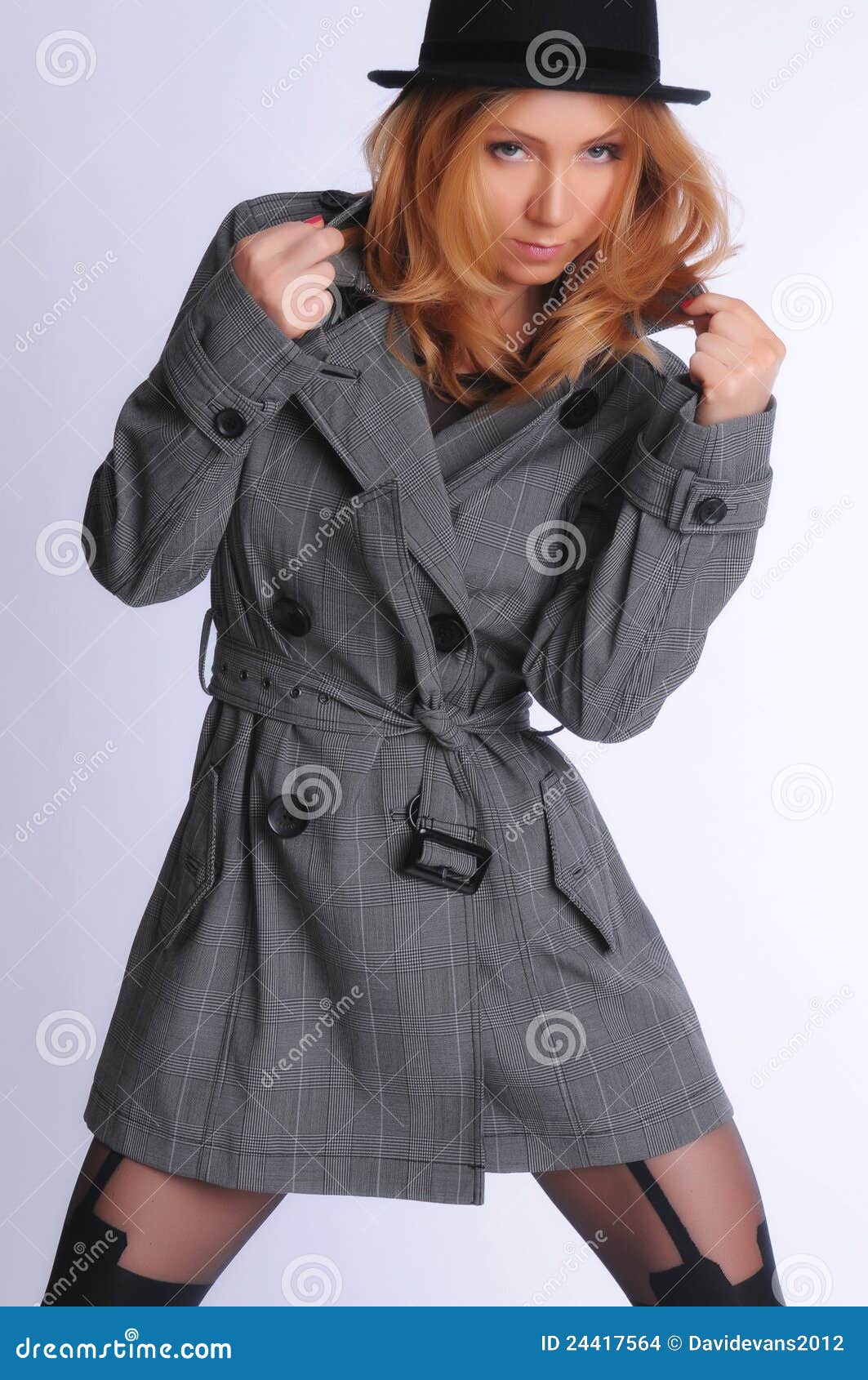 Women posing in a jacket stock photo. Image of beautiful - 24417564