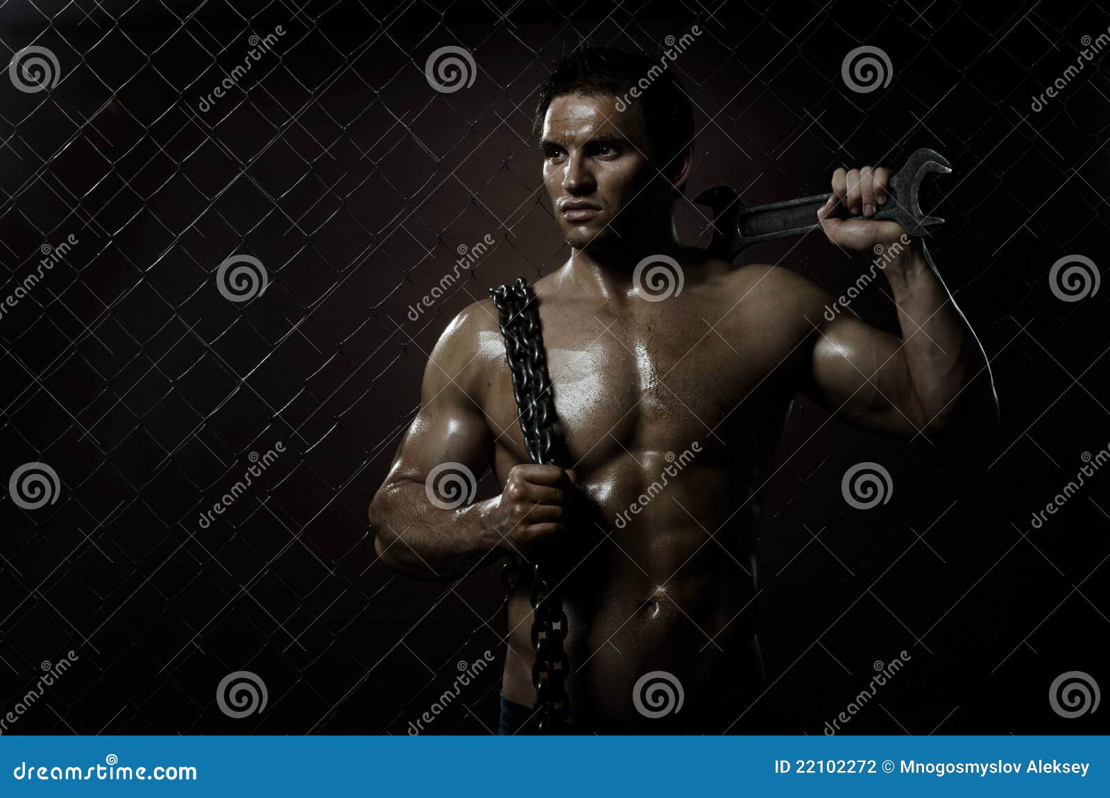 Workman stock photo. Image of large, body, relief, courageous - 22102272