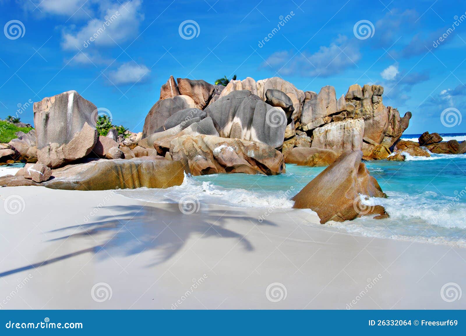 Seychelles stock photo. Image of rocks, island, idyllic - 26332064