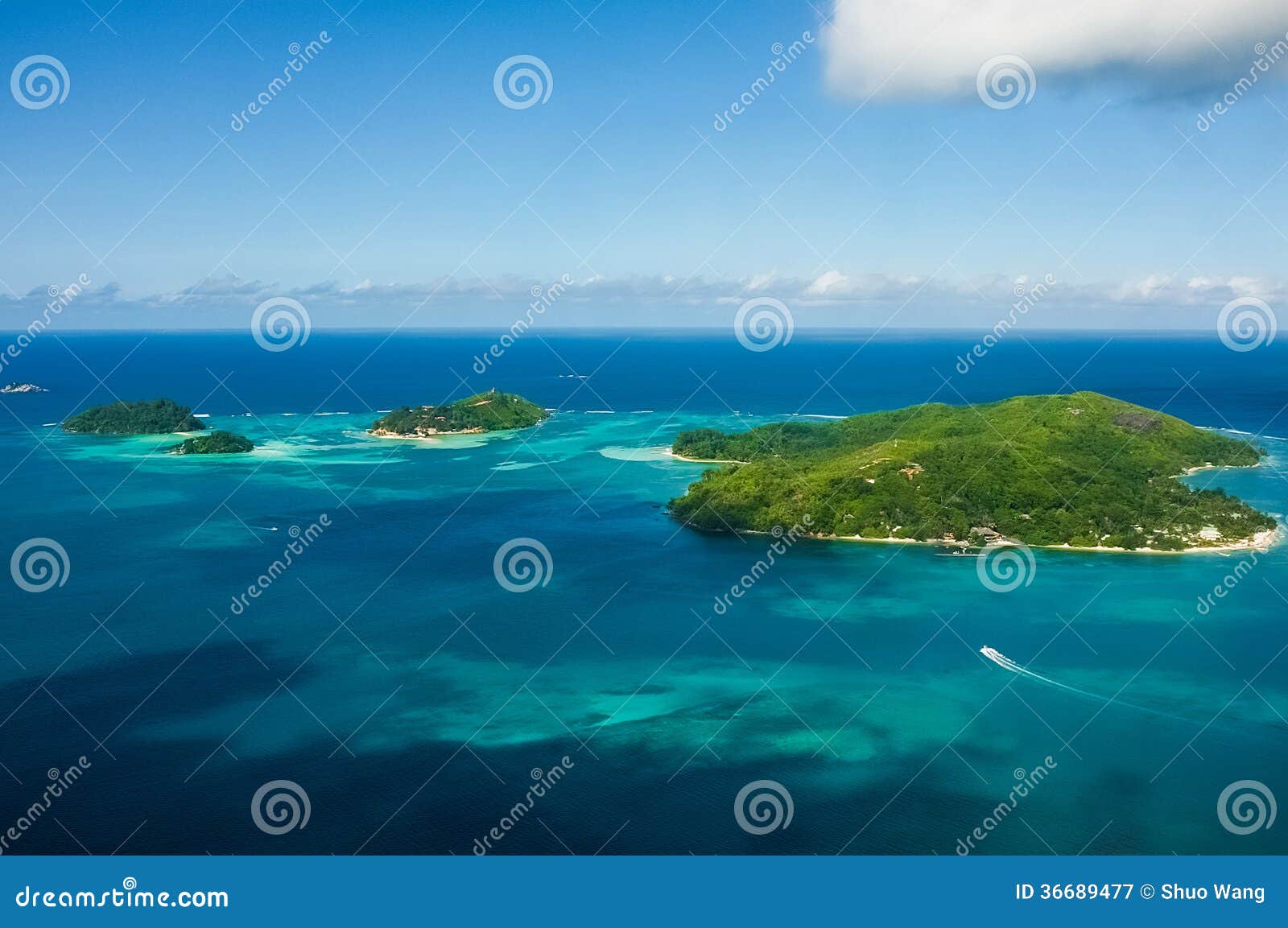 Seychelles Islands stock image. Image of azure, coastline - 36689477