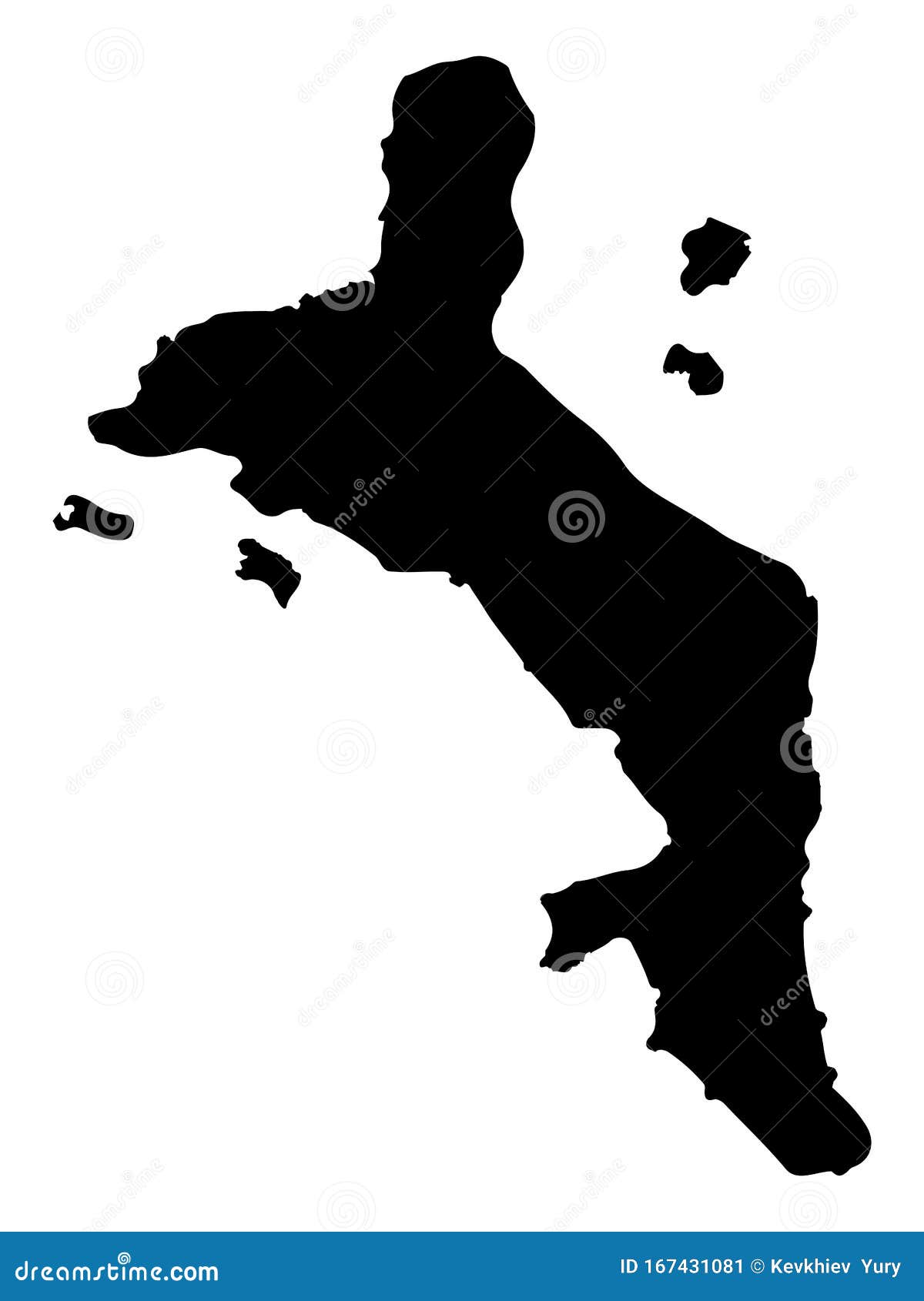 Seychelles Map Silhouette Vector Illustration Eps 10 Stock Vector - Illustration of flag ...