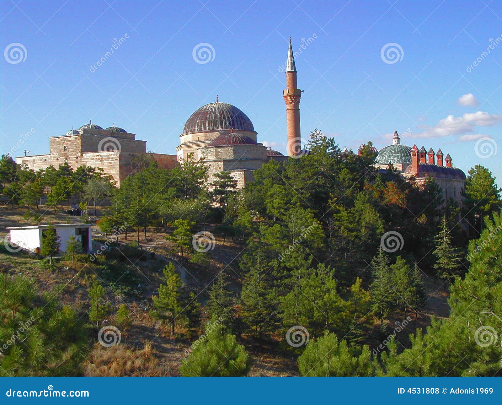 Seyit gazi stock photo. Image of byzantine, building, eskisehir - 4531808