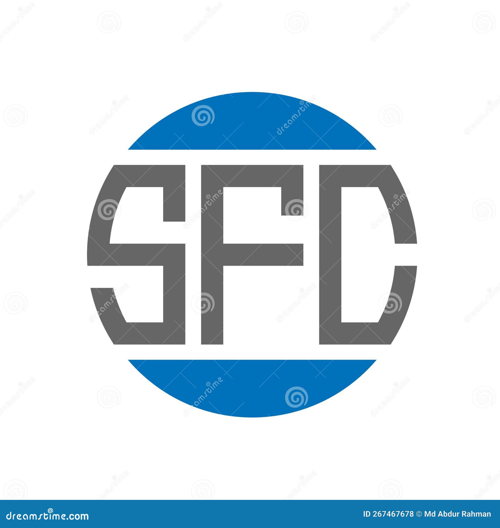 SFC Letter Logo Design on White Background. SFC Creative Initials ...