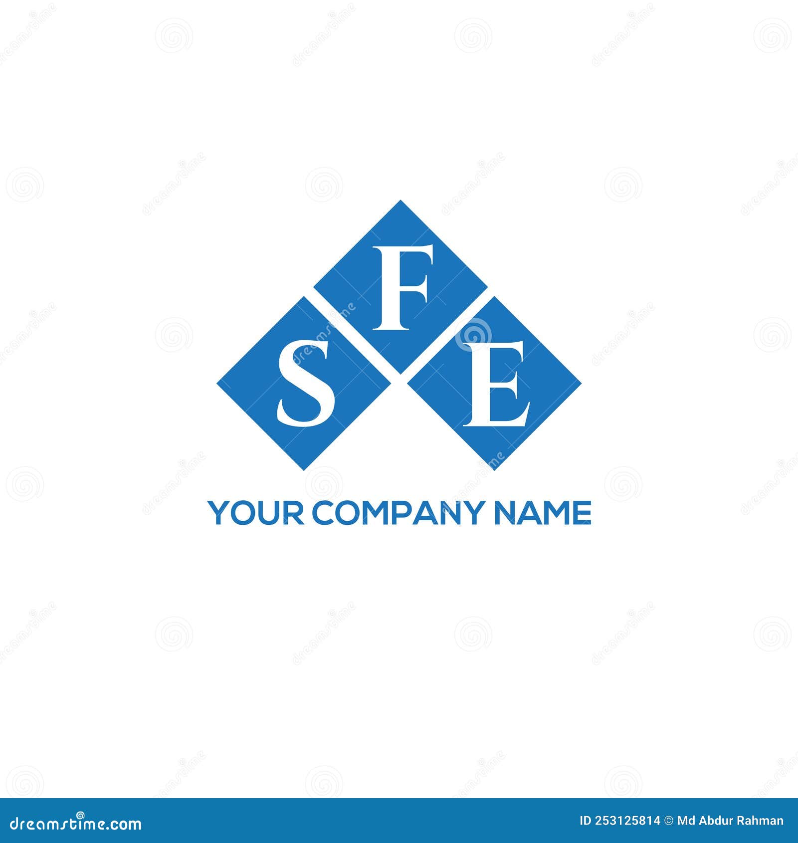 SFE Letter Logo Design on WHITE Background. SFE Creative Initials ...