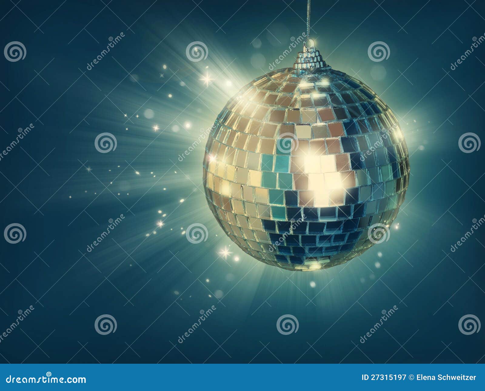 Sfera della discoteca immagine stock. Immagine di decorazione - 27315197