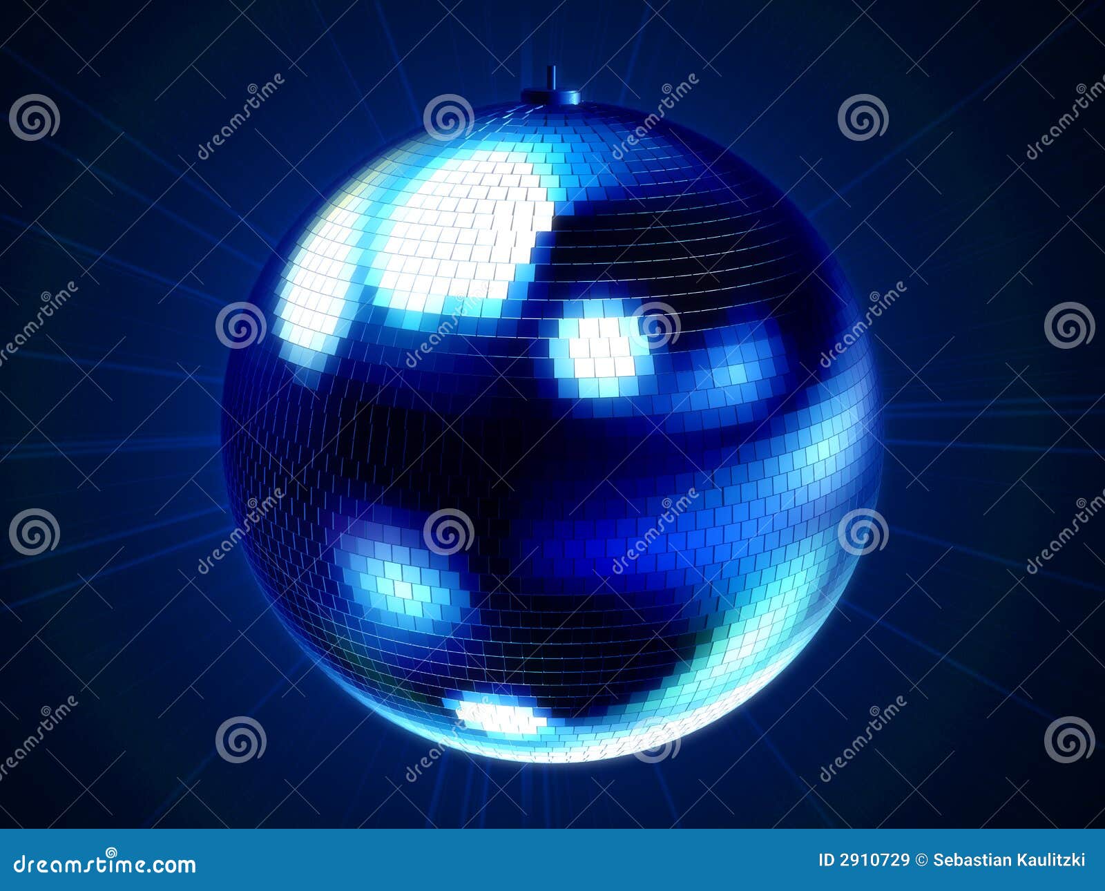 Sfera della discoteca 3d illustrazione di stock. Illustrazione di ...