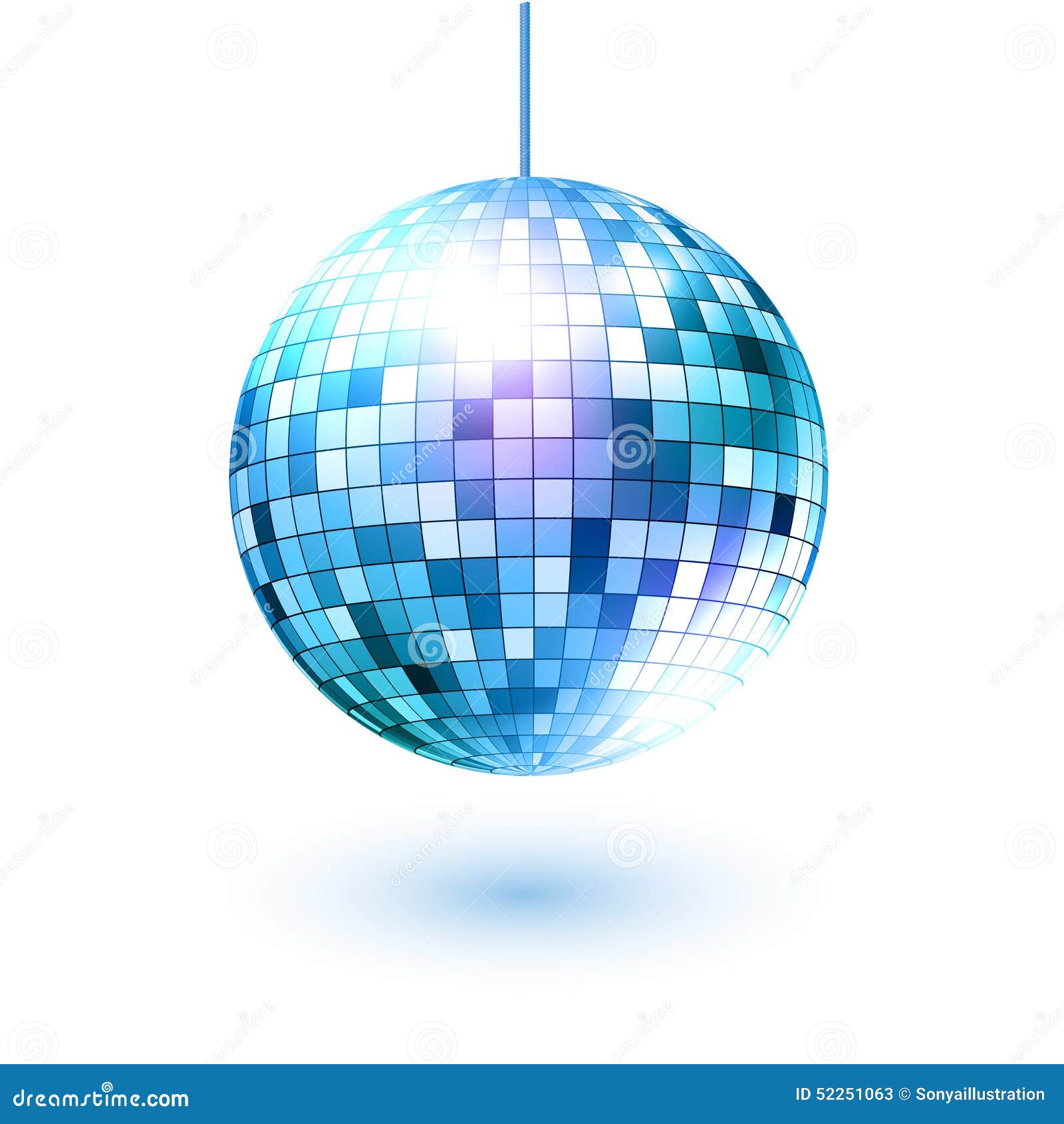 Sfera della discoteca illustrazione vettoriale. Illustrazione di disco ...