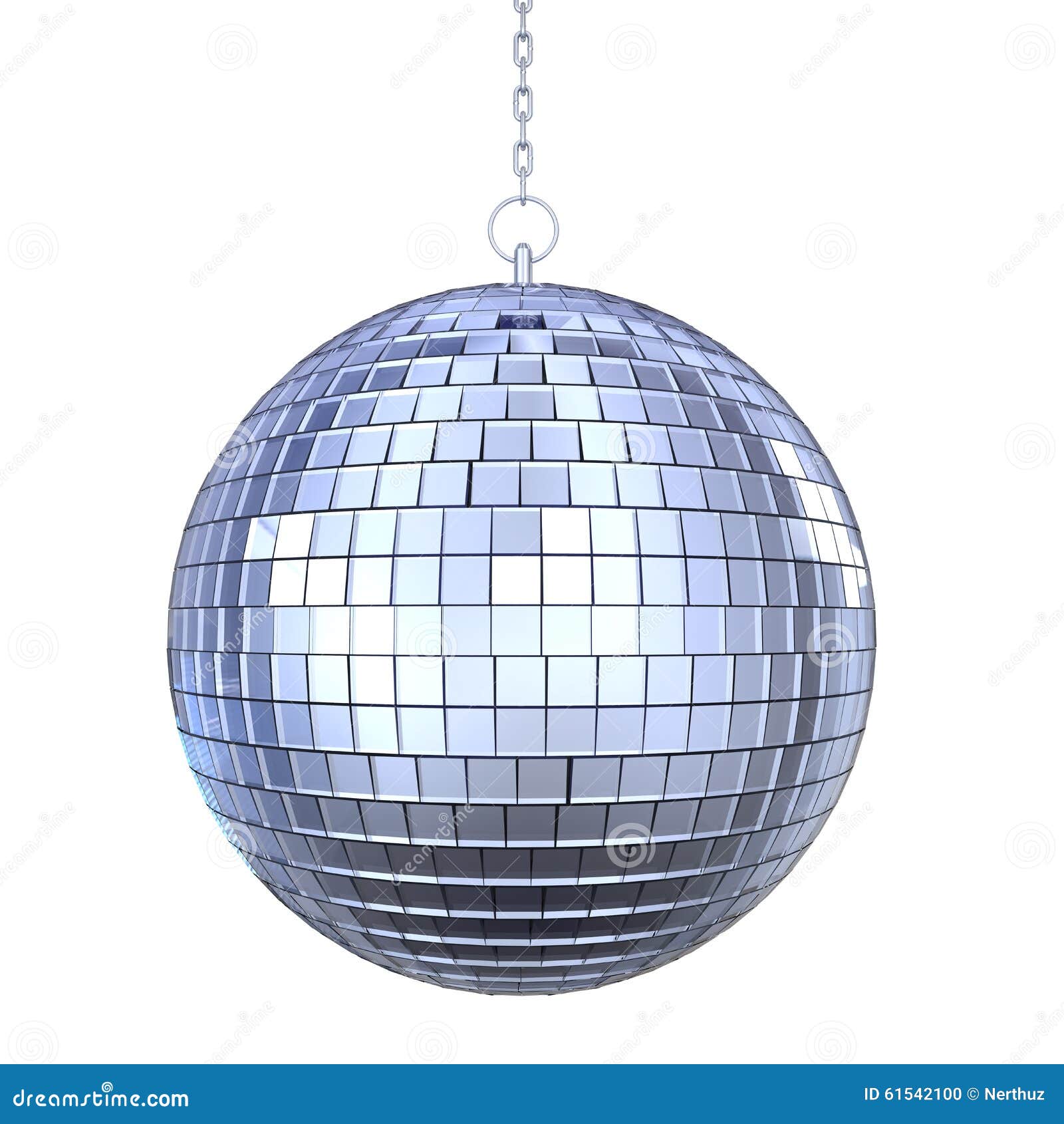 Sfera Della Discoteca Isolata Illustrazione di Stock - Illustrazione di ...