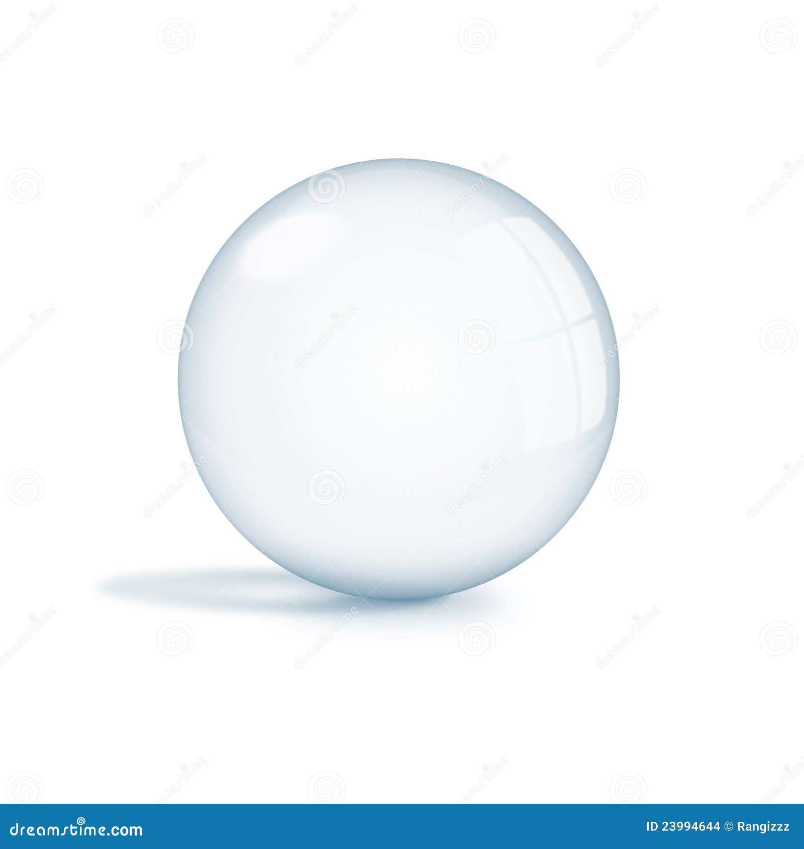 Sfera di vetro vuota illustrazione di stock. Illustrazione di fantasia ...