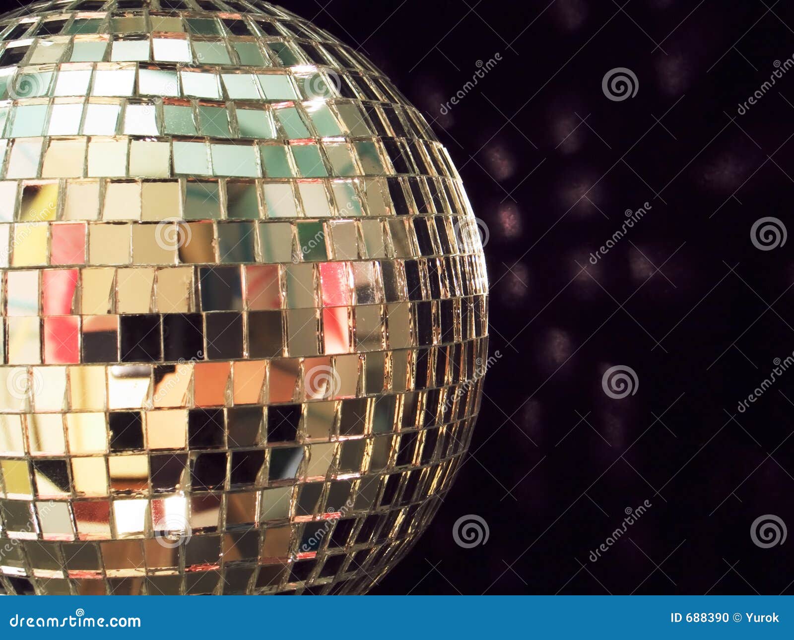 Sfera Lucida Della Discoteca, Dettagliata Fotografia Stock - Immagine ...