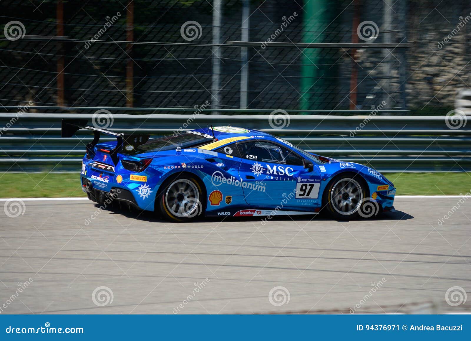 Sfida Di Tommaso Rocca Ferrari 488 Fotografia Editoriale - Immagine di ...