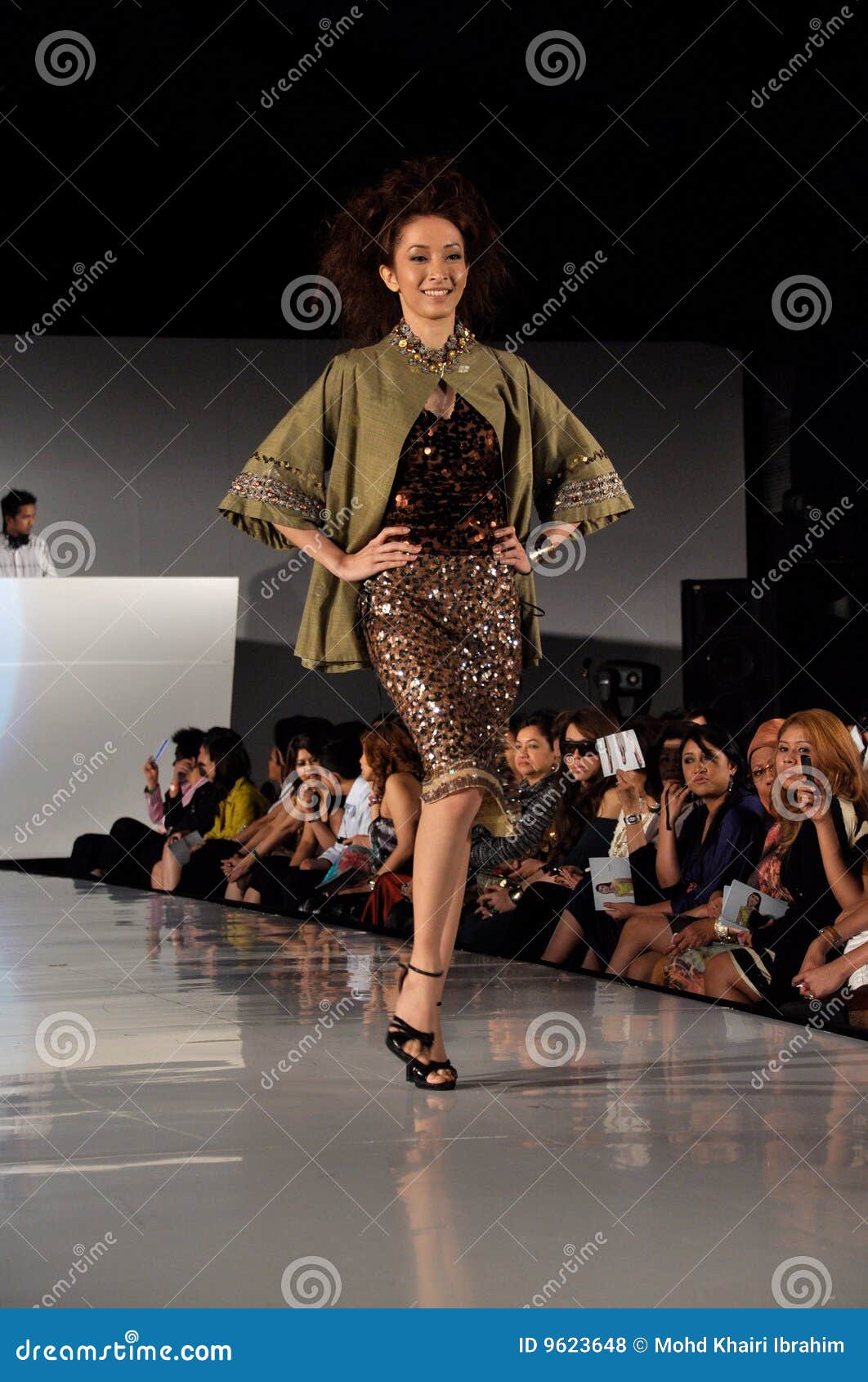 Sfilata di moda fotografia stock editoriale. Immagine di passeggiata ...