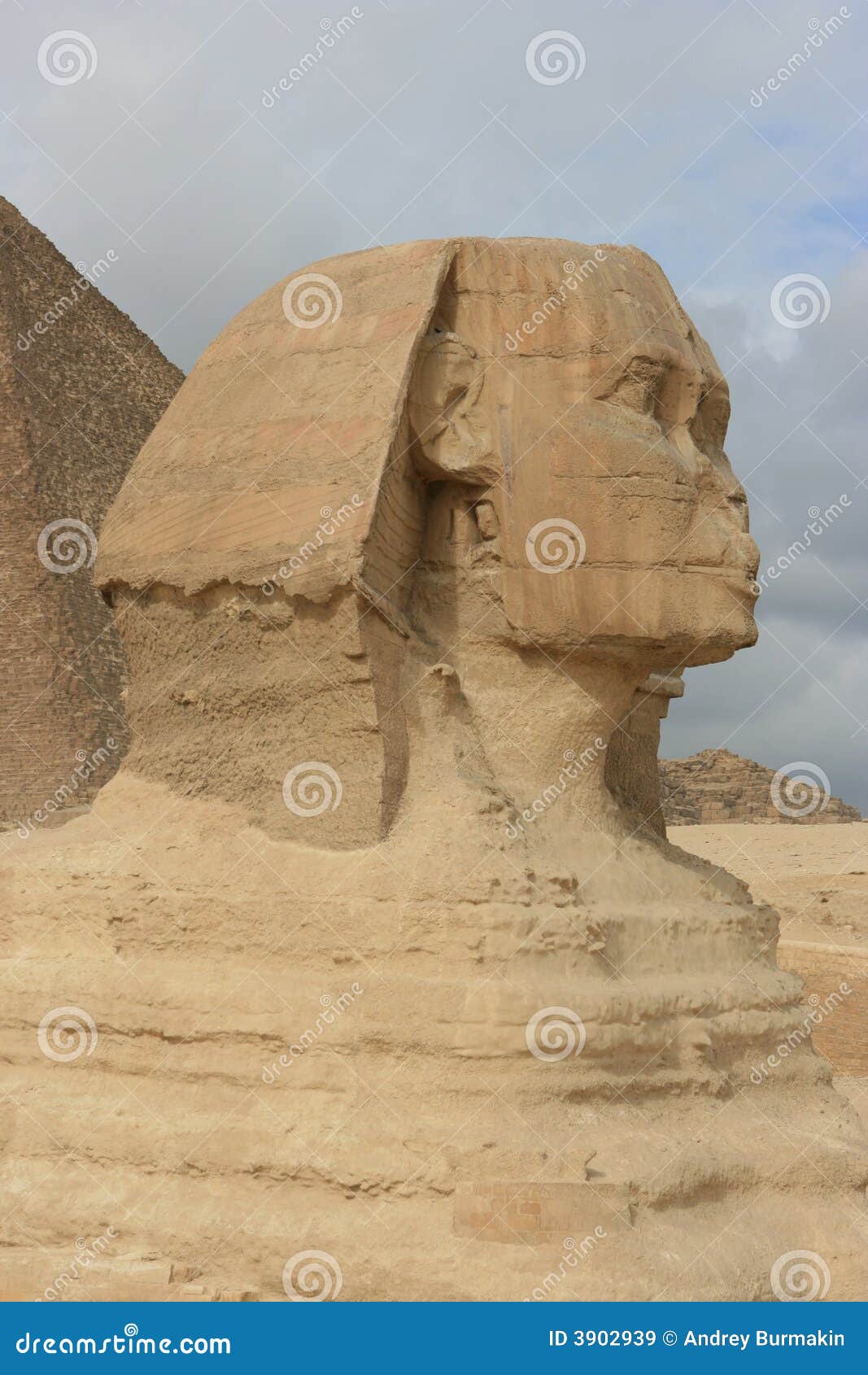 Sfinge, Il Cairo Egitto Immagine. Immagine: 3902939