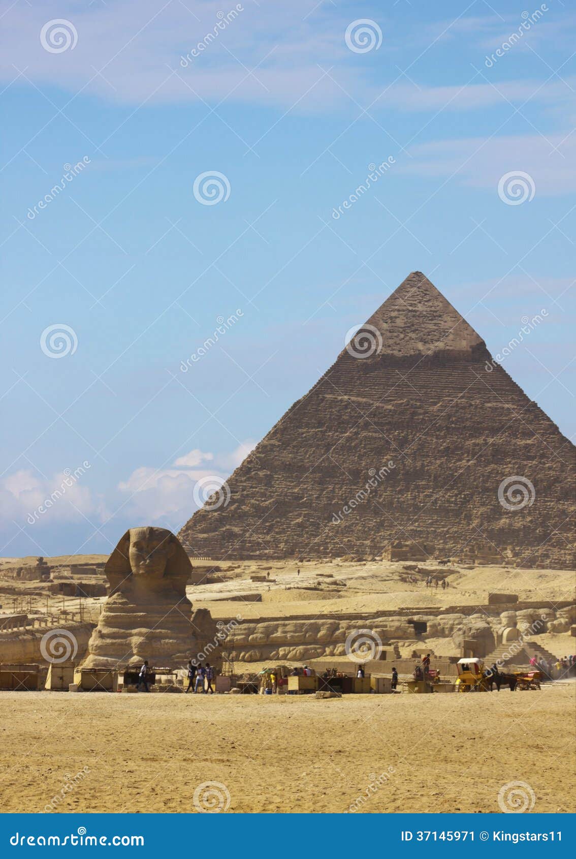 Sfinge. L'Egitto. immagine stock. Immagine di reliquia - 37145971