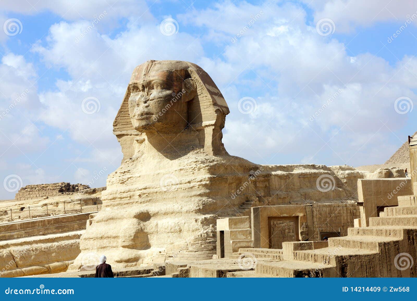 Sfinks obraz stock. Obraz złożonej z zmierzch, turystyka - 14214409