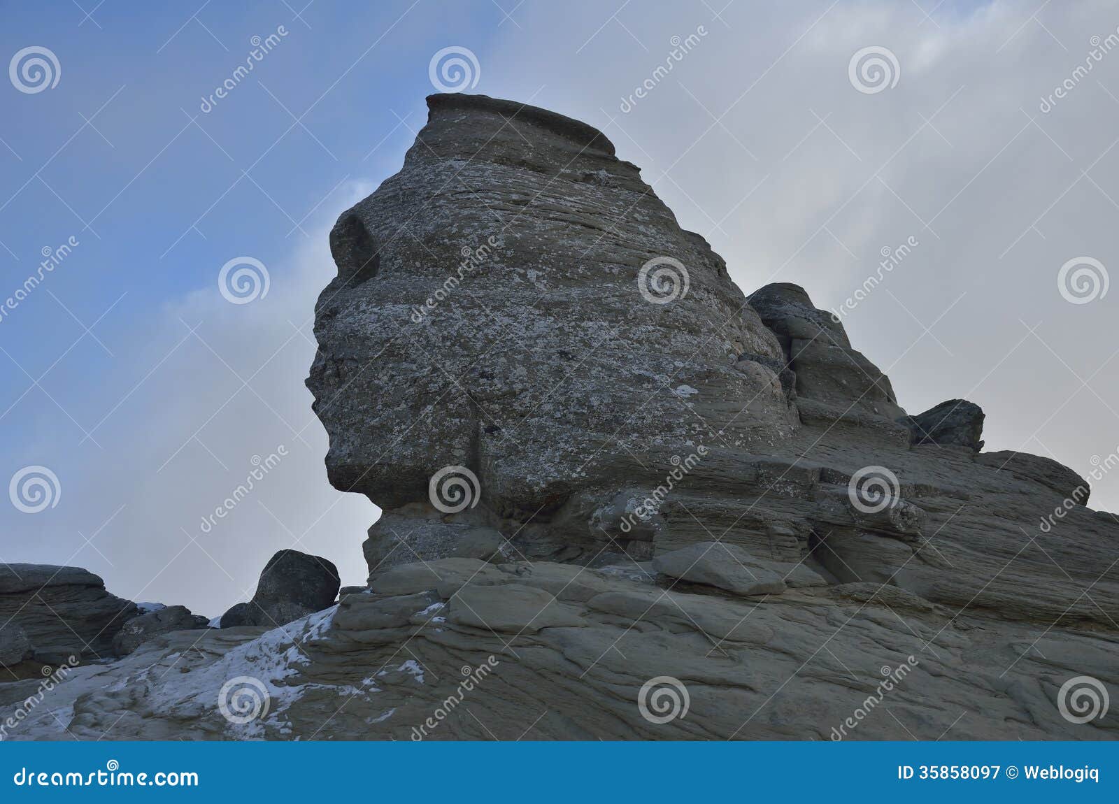 Sfinx, Bucegi Mountains Sphinx Stock Image - Image of mountain, stones ...