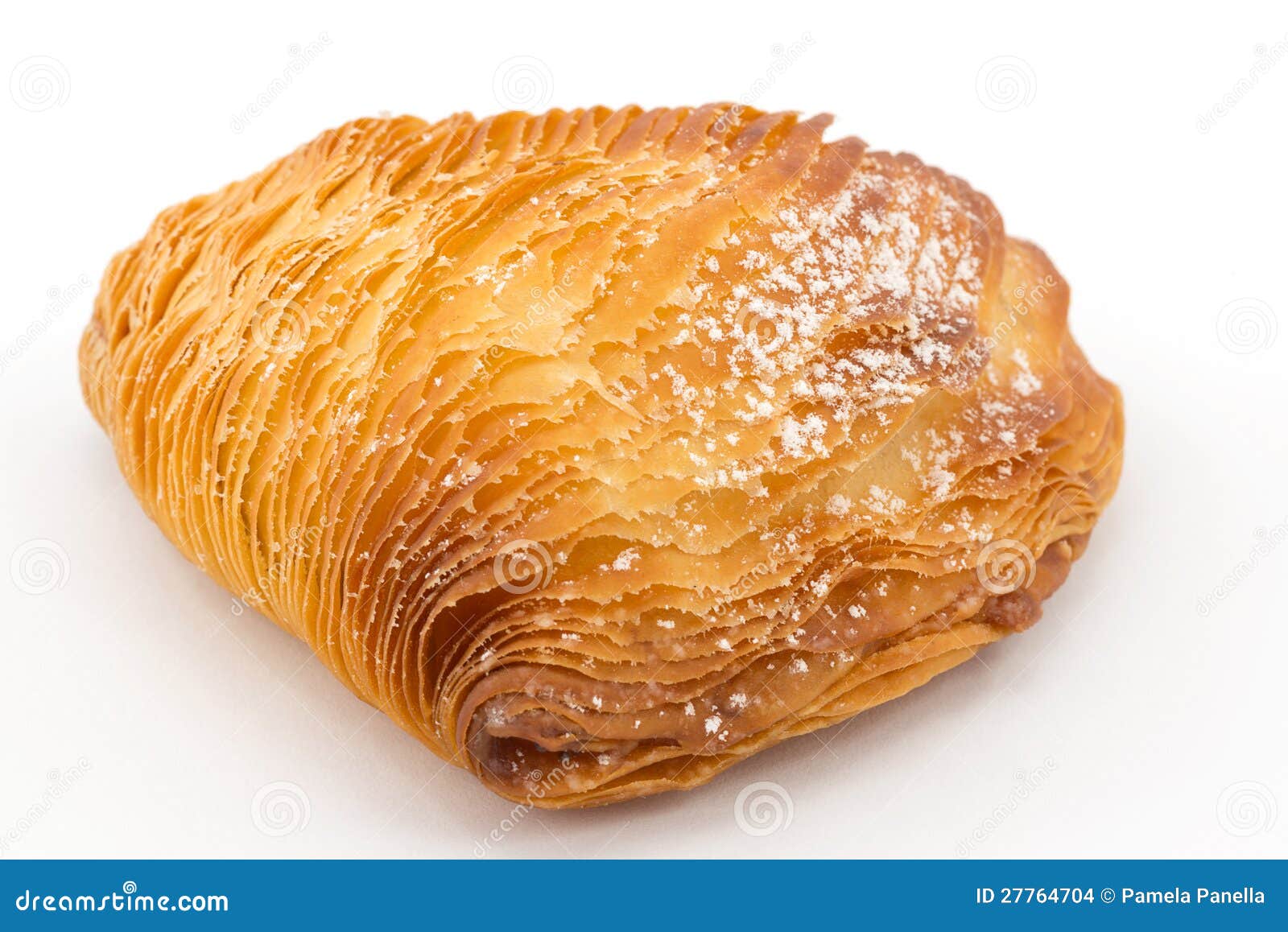 Sfogliatella photo stock. Image du délicatesse, feuilleté - 27764704
