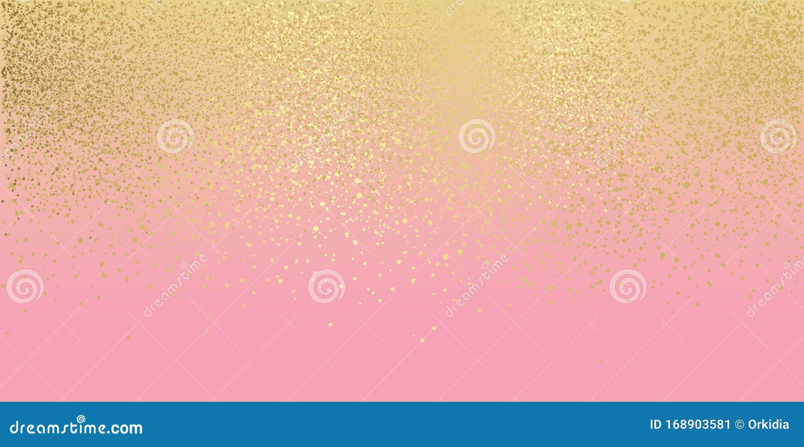 Sfondo rosa e oro illustrazione vettoriale. Illustrazione di natale ...